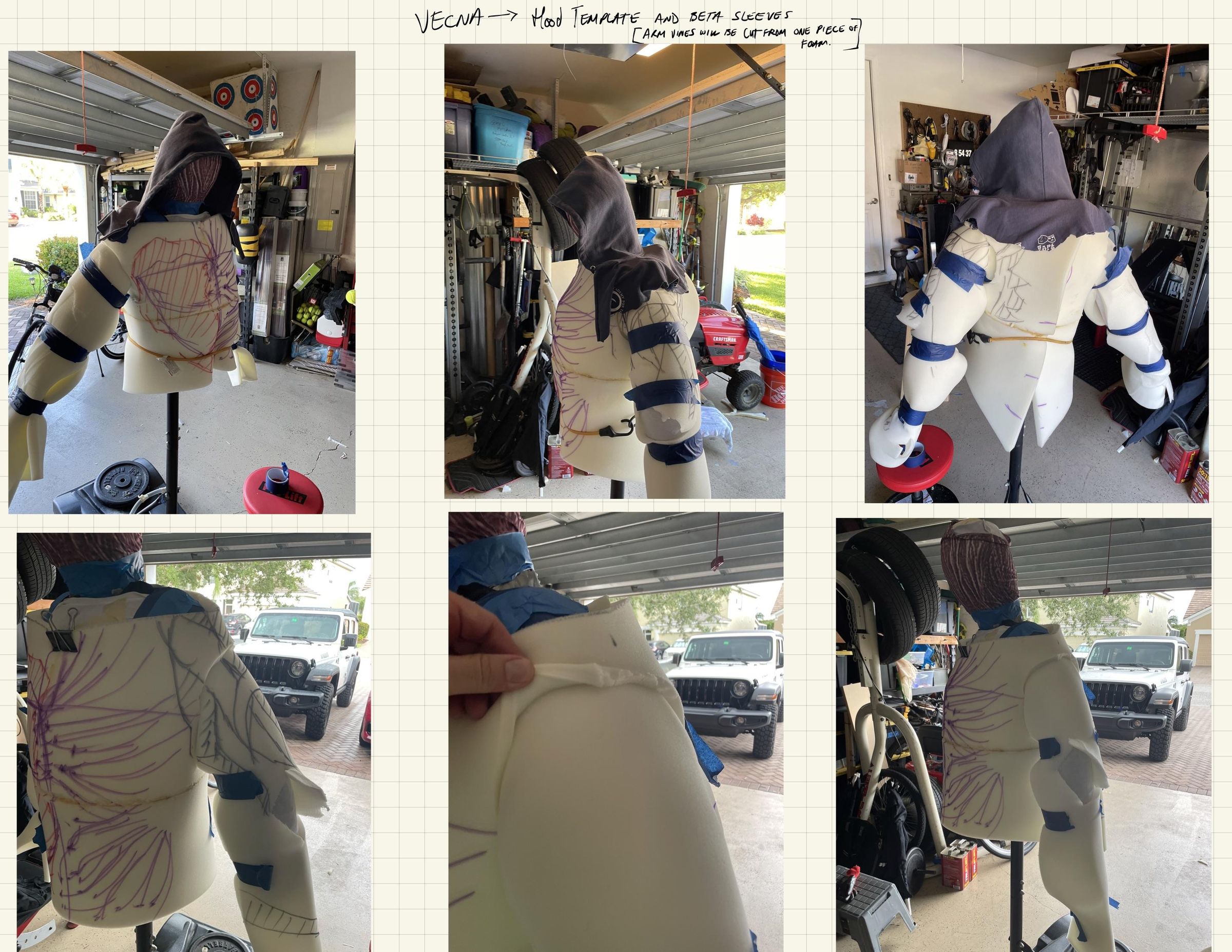 DIY Vecna/Henry Stranger Things 4 Costume : 7 Steps (with Pictures ...