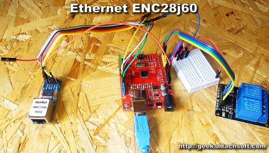 How to Make LAN/Ethernet Relay Switch Using Arduino UNO : 5 Steps (with ... How to Make LAN/Ethernet Relay Switch Using Arduino UNO : 5 Steps (with ...