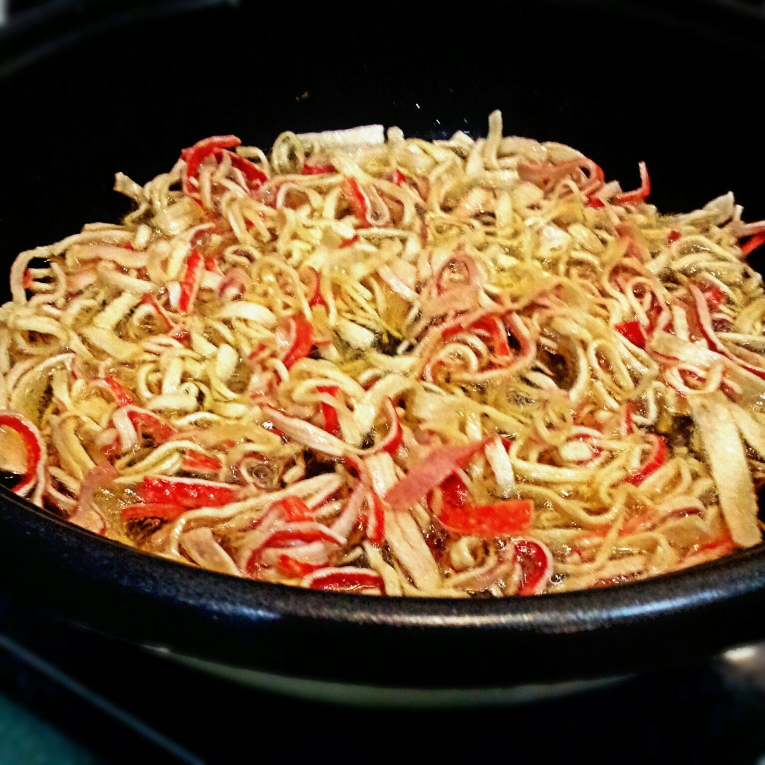 CRISPY CRAB STICKS (Filament Crab Sticks Snacks) : 6 Steps (with ...