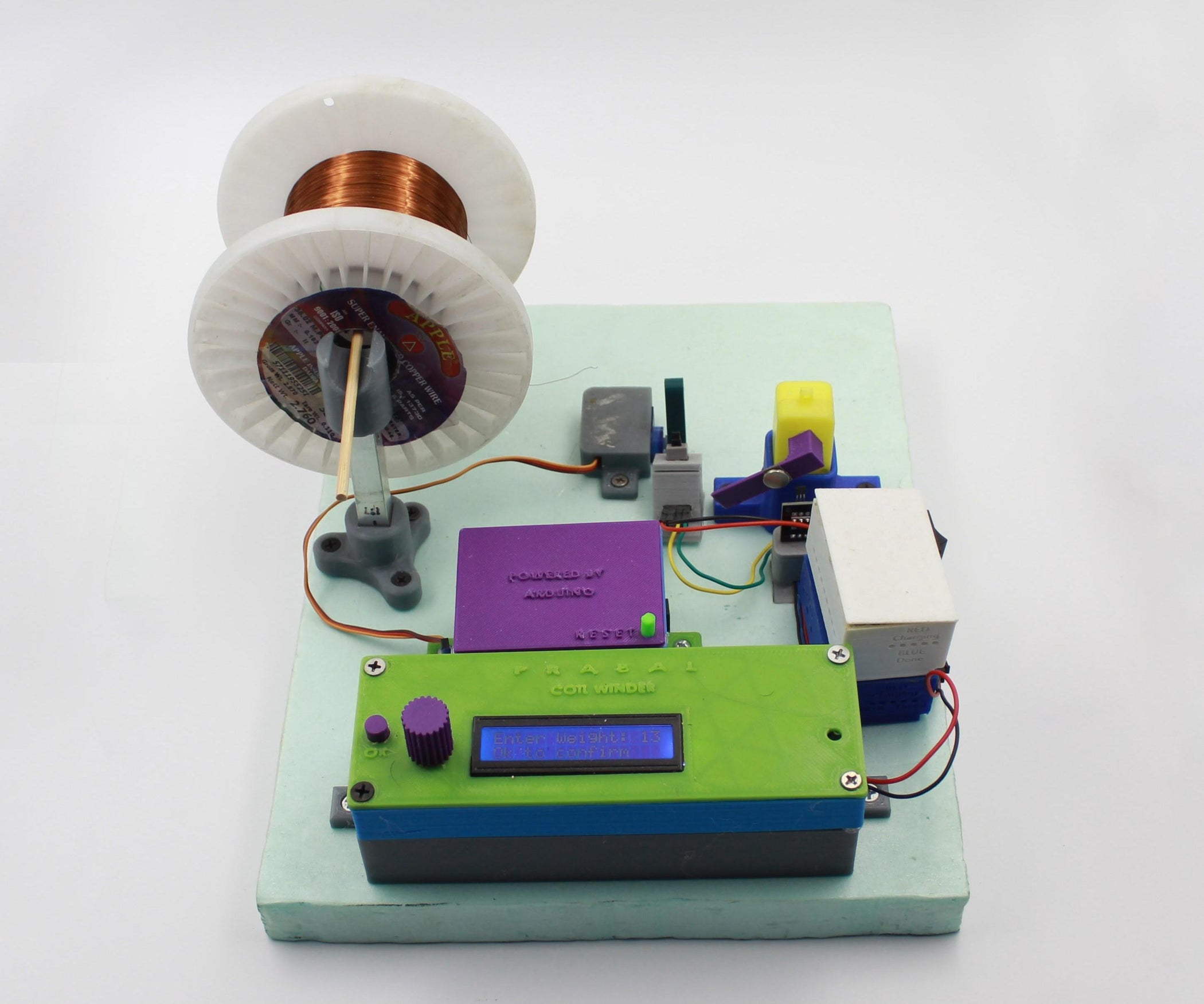 Coil Winder Using Arduino 15 Steps With Pictures Instructables