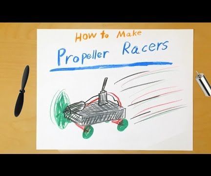 How to Make Propeller Racer Cars : 4 Steps - Instructables
