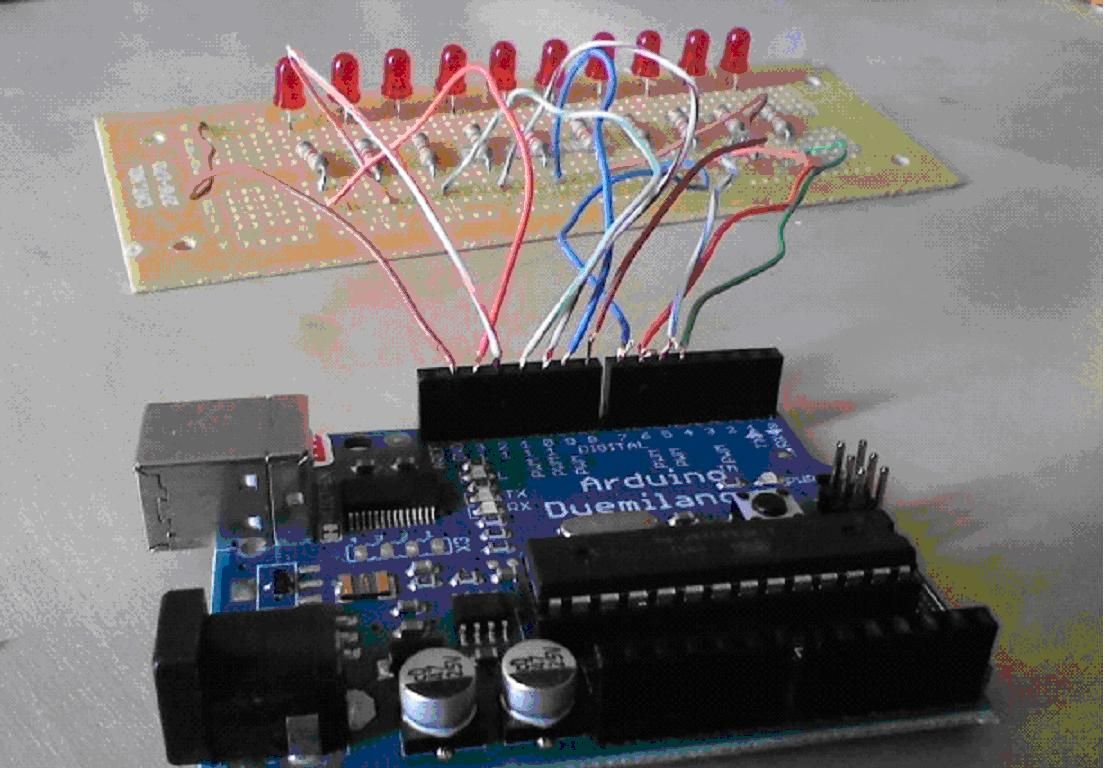 The KITT-duino, DIY Larson Scanner With an Arduino : 6 Steps - Instructables