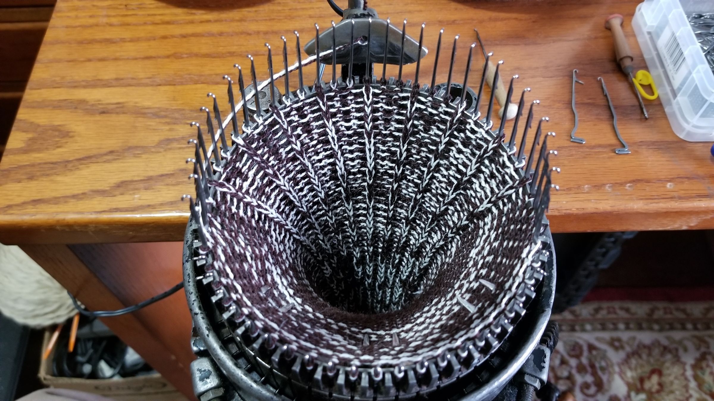 Socks the Old Way on a CSM : 52 Steps (with Pictures) - Instructables