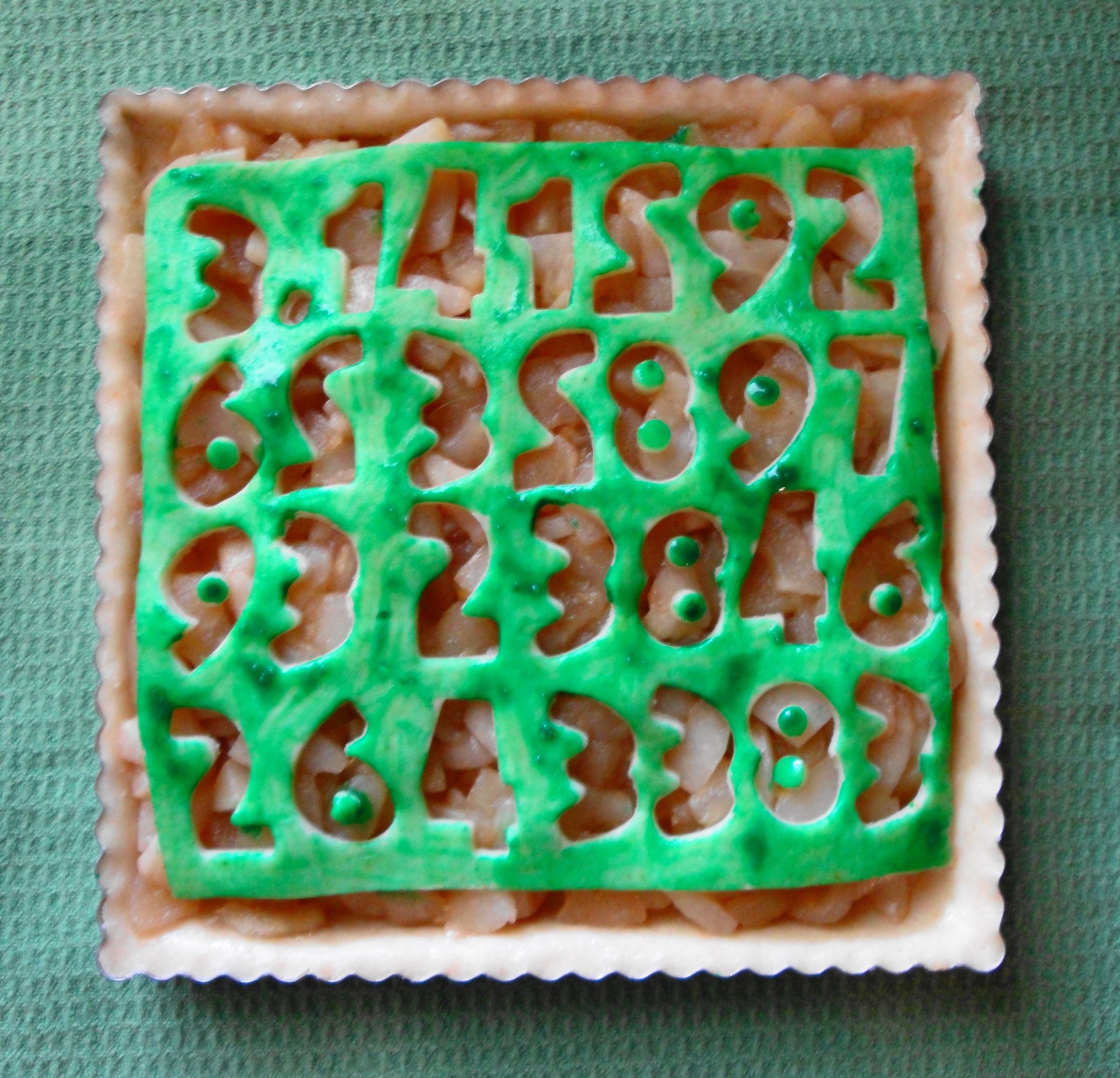 2 Pi R Squared (Apple Pear Pies in Cheddar Crust) : 3 Steps (with ...