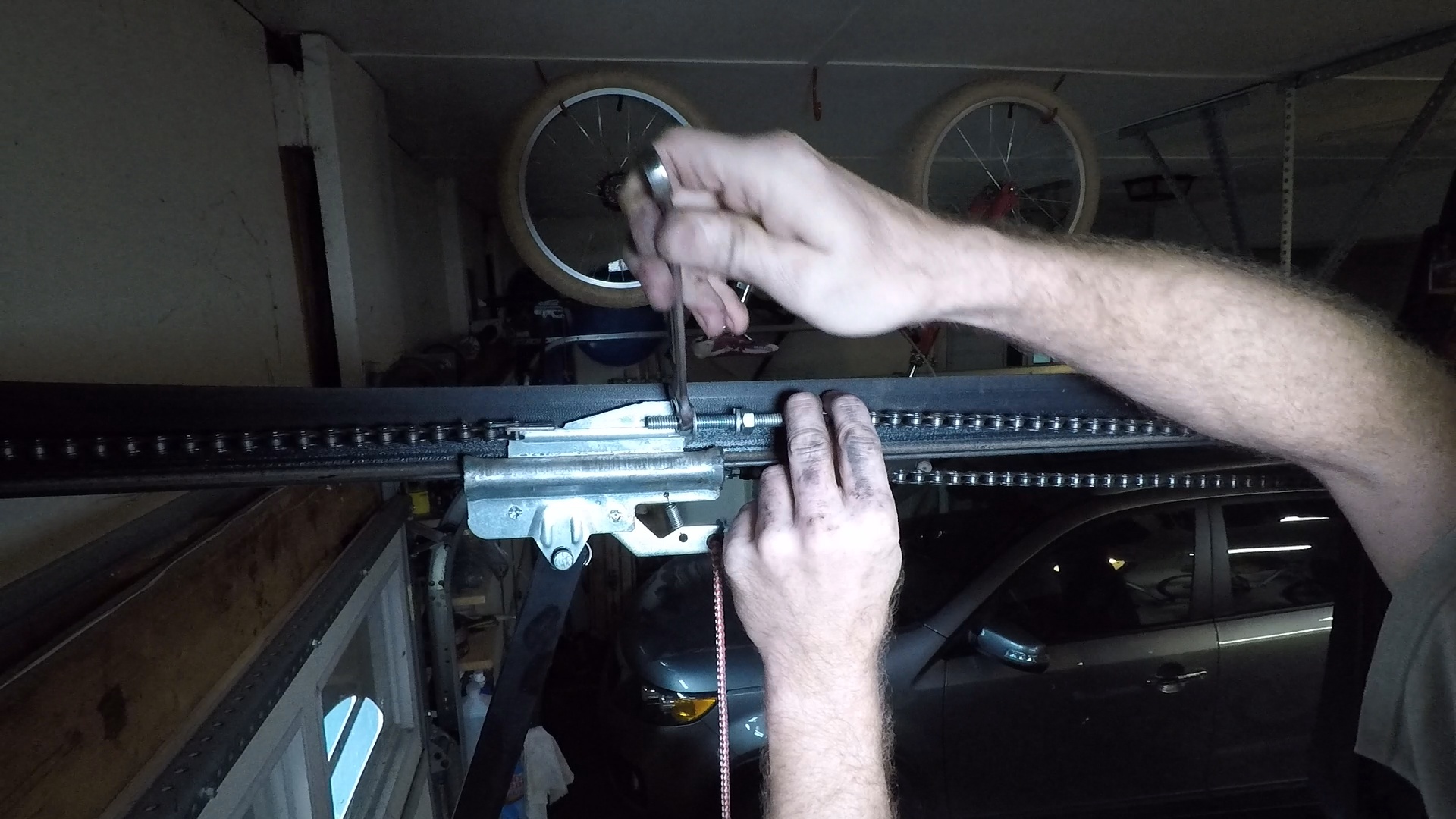 Replacing a Garage Door Opener Chain Drive Module : 15 Steps (with ...