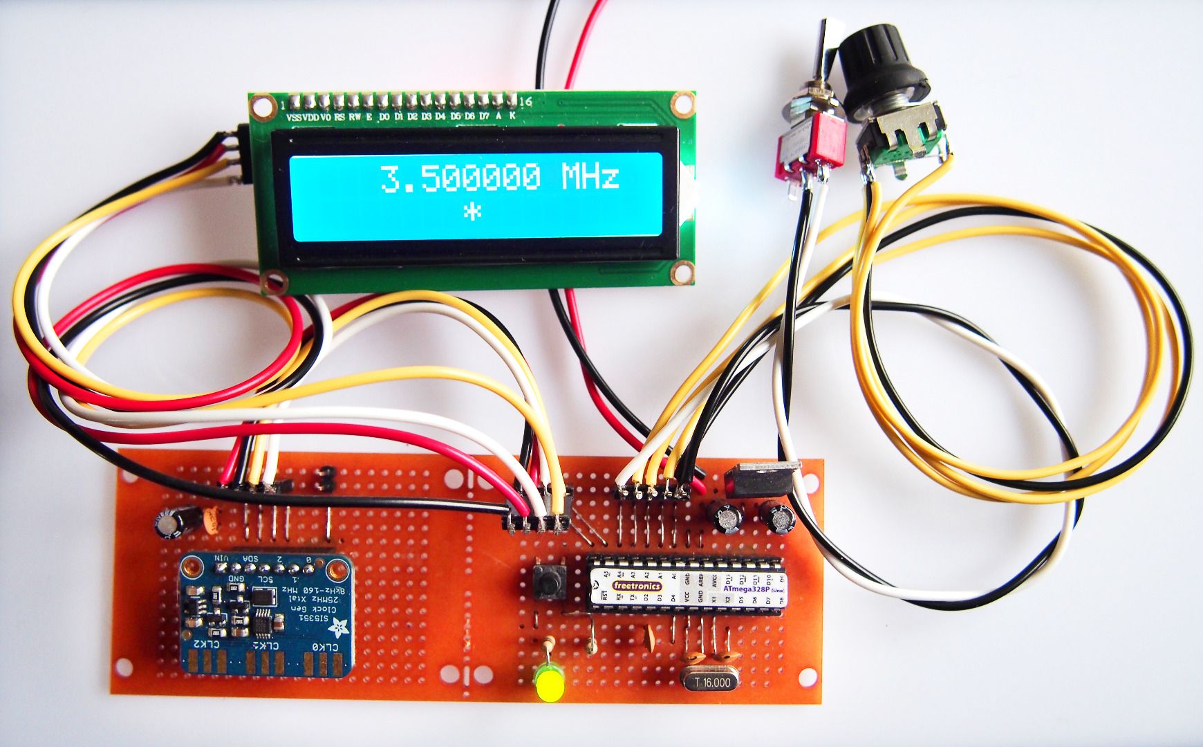 Arduino Frequency Synthesiser Using 160MHz Si5351 - Instructables