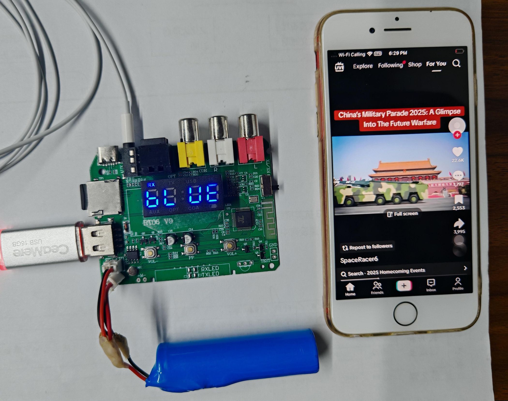 How to Build a Smart Bluetooth Audio Adapter With AC6951C Module: Teardown, Customization, and ...