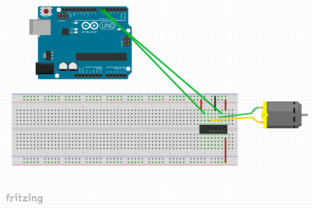 Controlling a DC Motor With Arduino : 6 Steps - Instructables