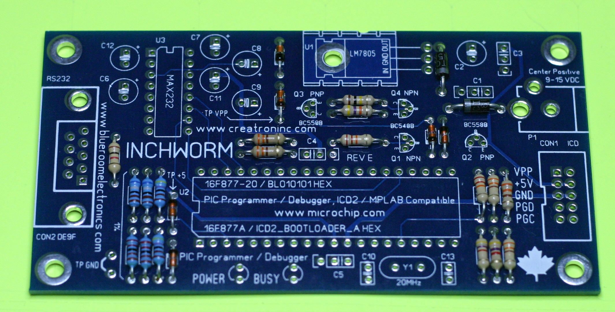 Building the Inchworm ICD2 PIC Programmer / Debugger : 7 Steps - Instructables