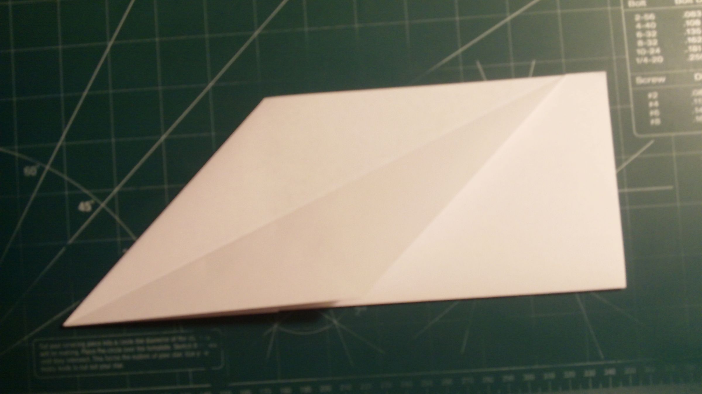 How to Make the Skywarrior Paper Airplane : 9 Steps - Instructables