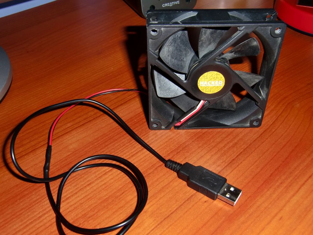 USB Desktop PC Fan - Instructables
