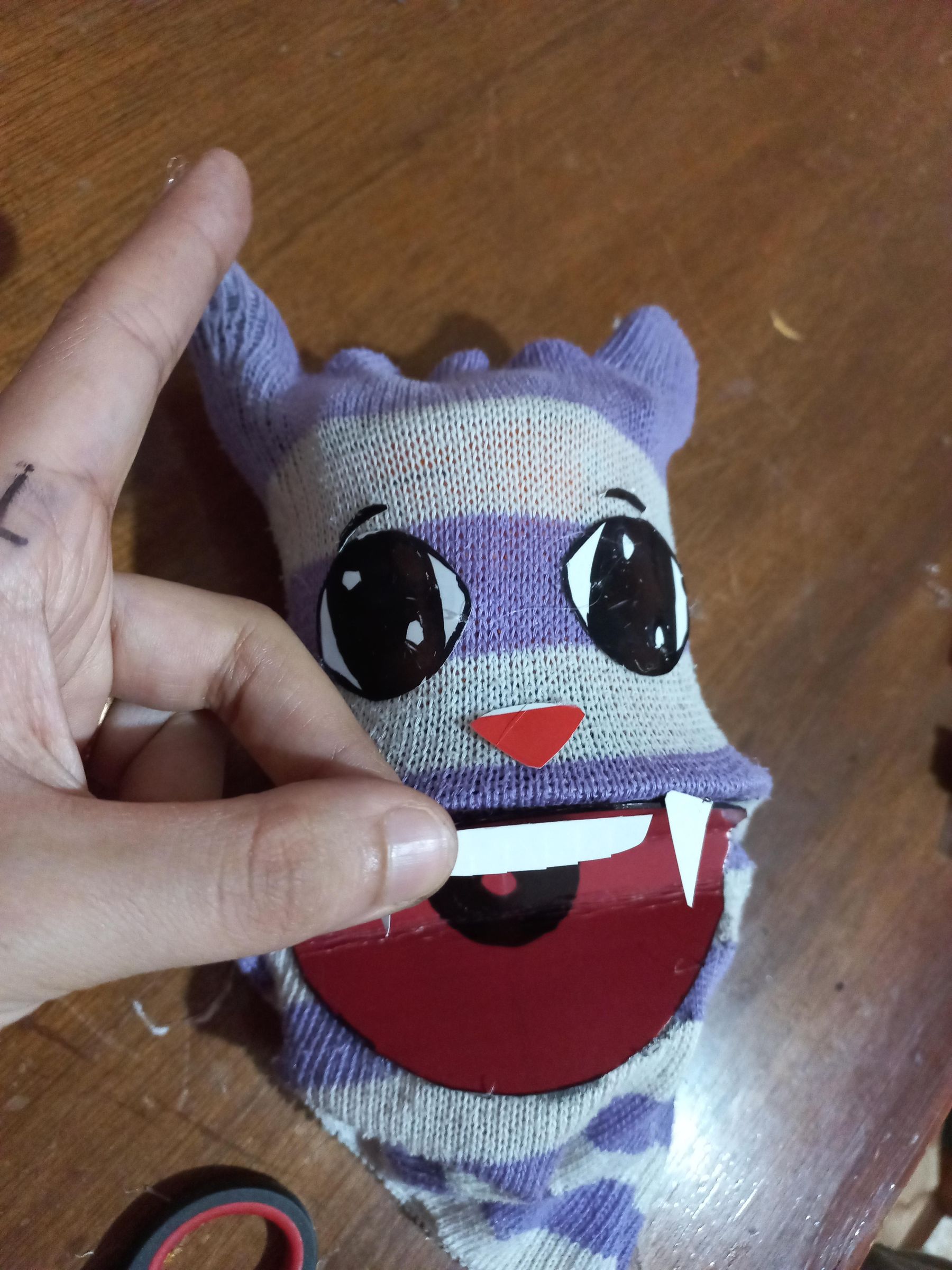 No-sew Sock Puppet With Recycled Martials : 12 Steps (with Pictures ...