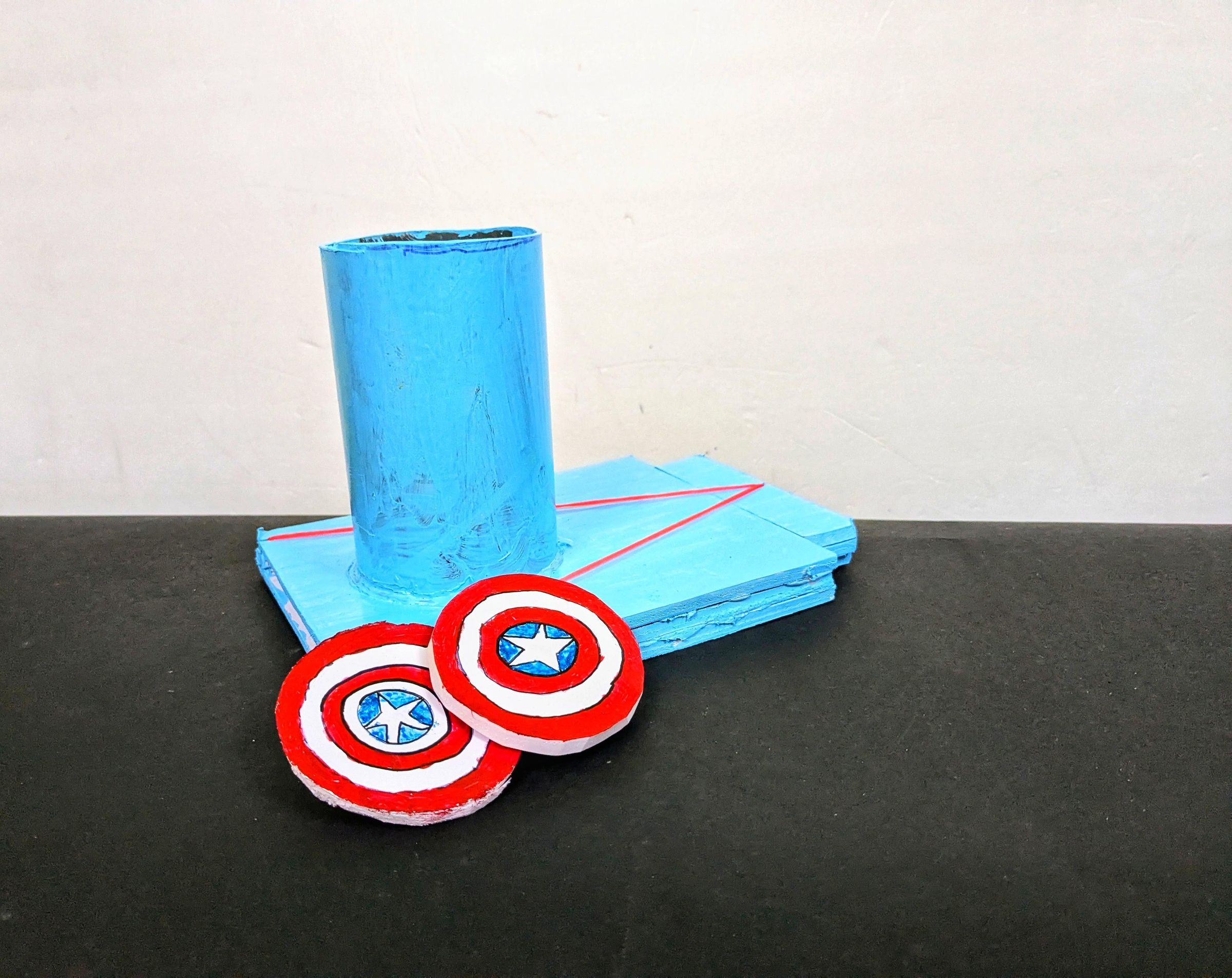 How to Make Captain America Shield Thrower : 9 Steps (with Pictures ...