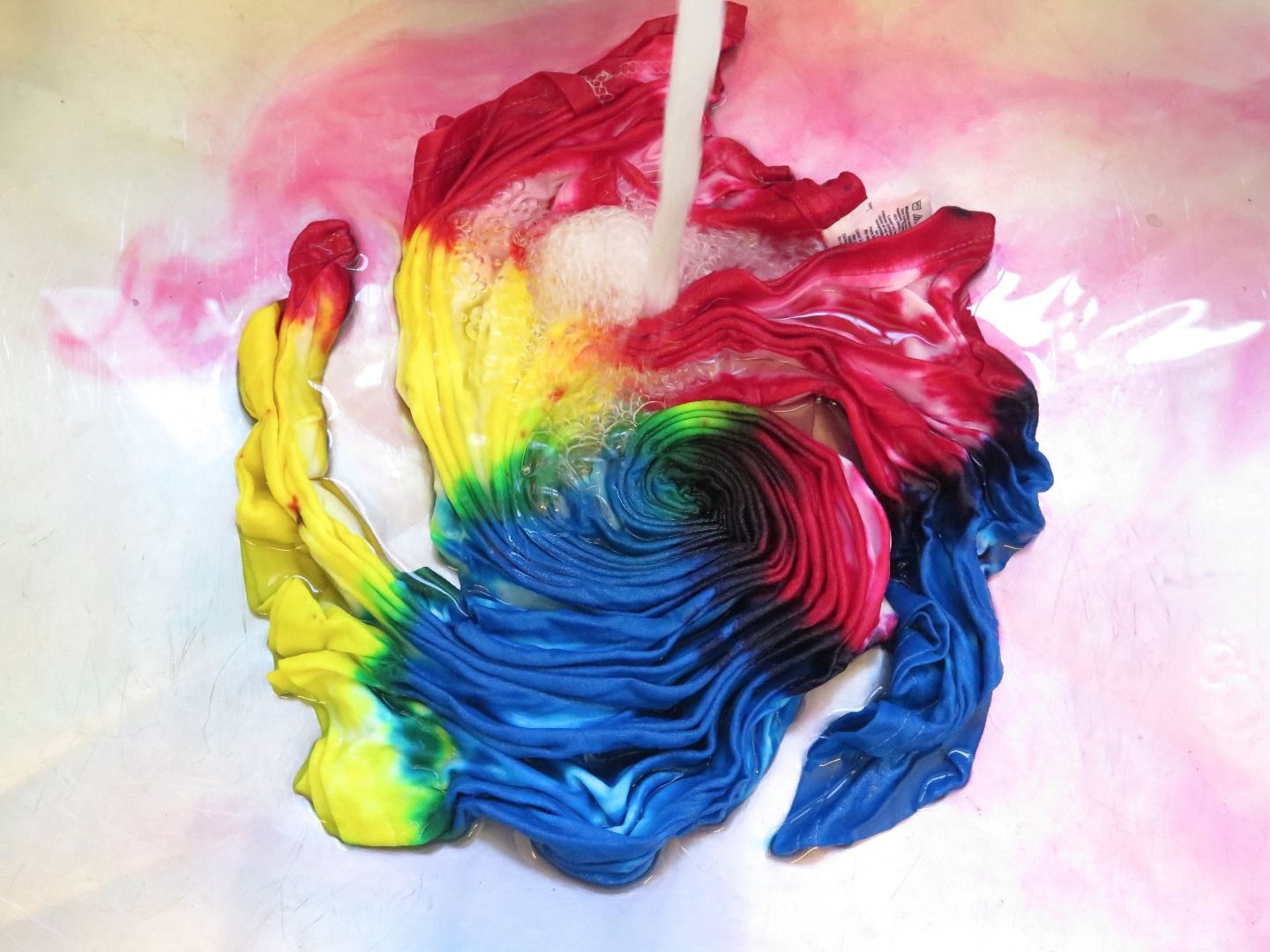 How to Tie Dye an Old White Shirt : 14 Steps (with Pictures ...