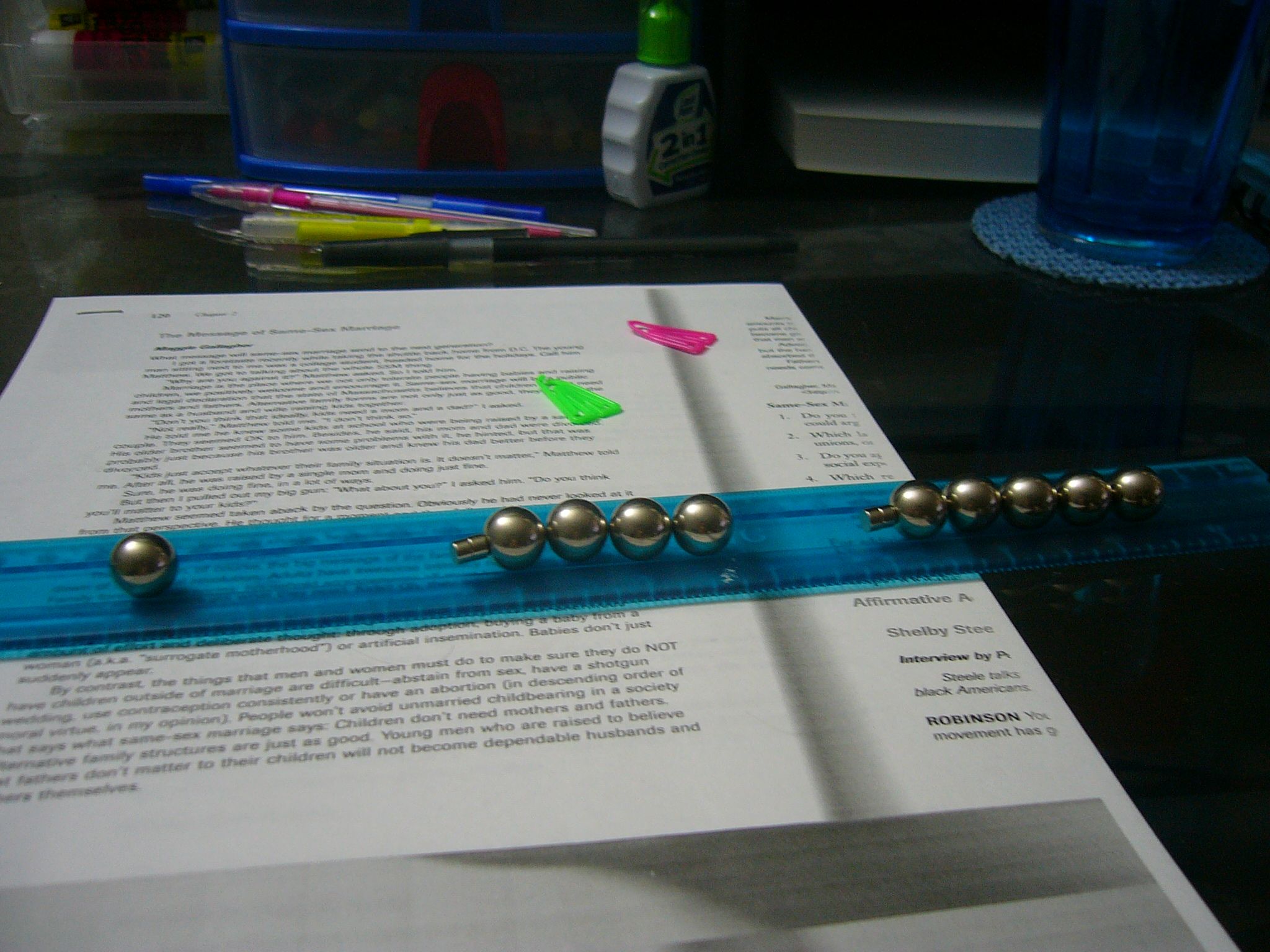 Mechanical Rail Accelerator - Non-electromagnet "rail" Gun : 3 Steps ...