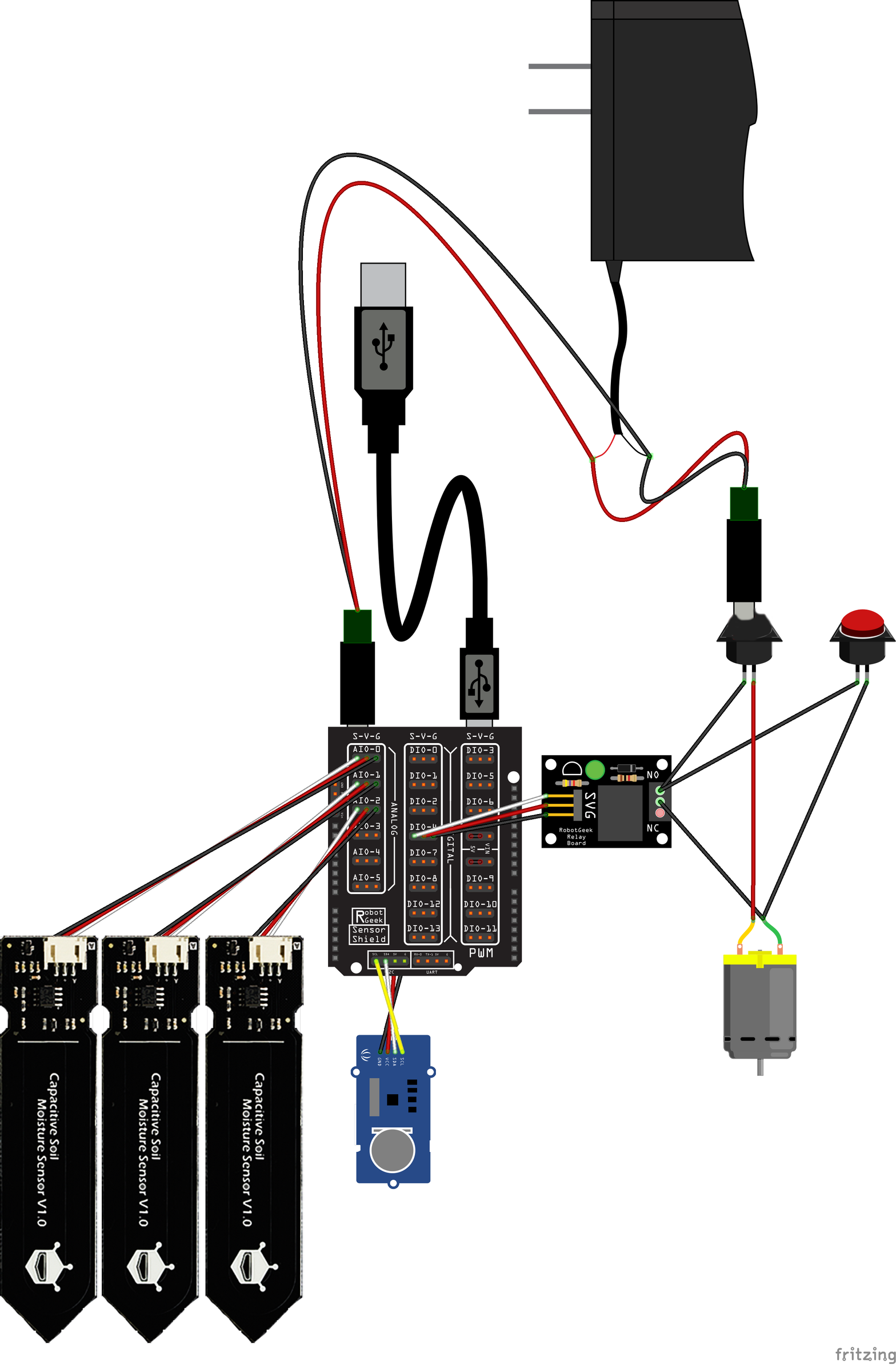 Automatic Plant Watering System With Arduino : 7 Steps (with Pictures ...