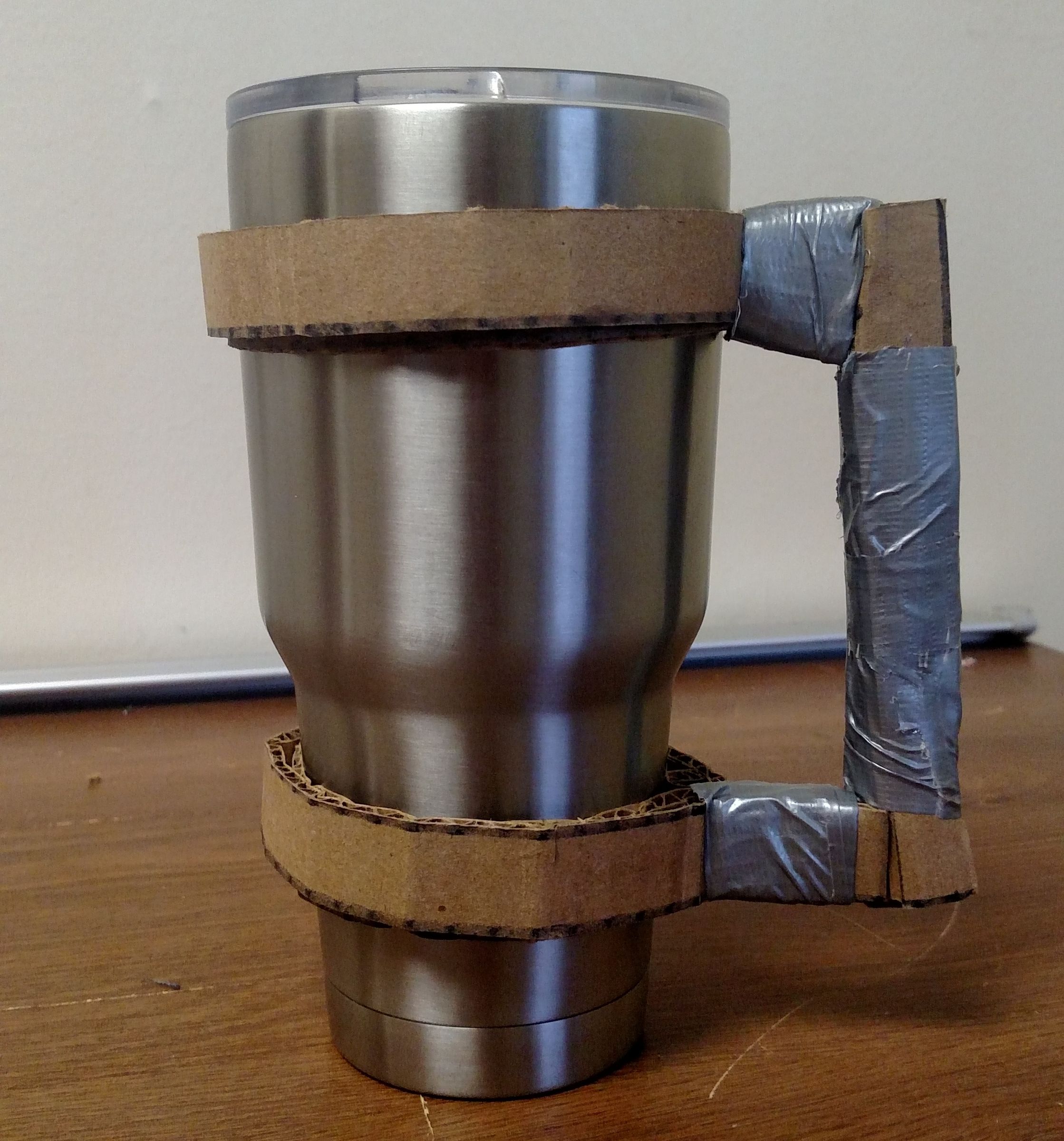 Cardboard Handle for Insulated Cups : 4 Steps (with Pictures ...