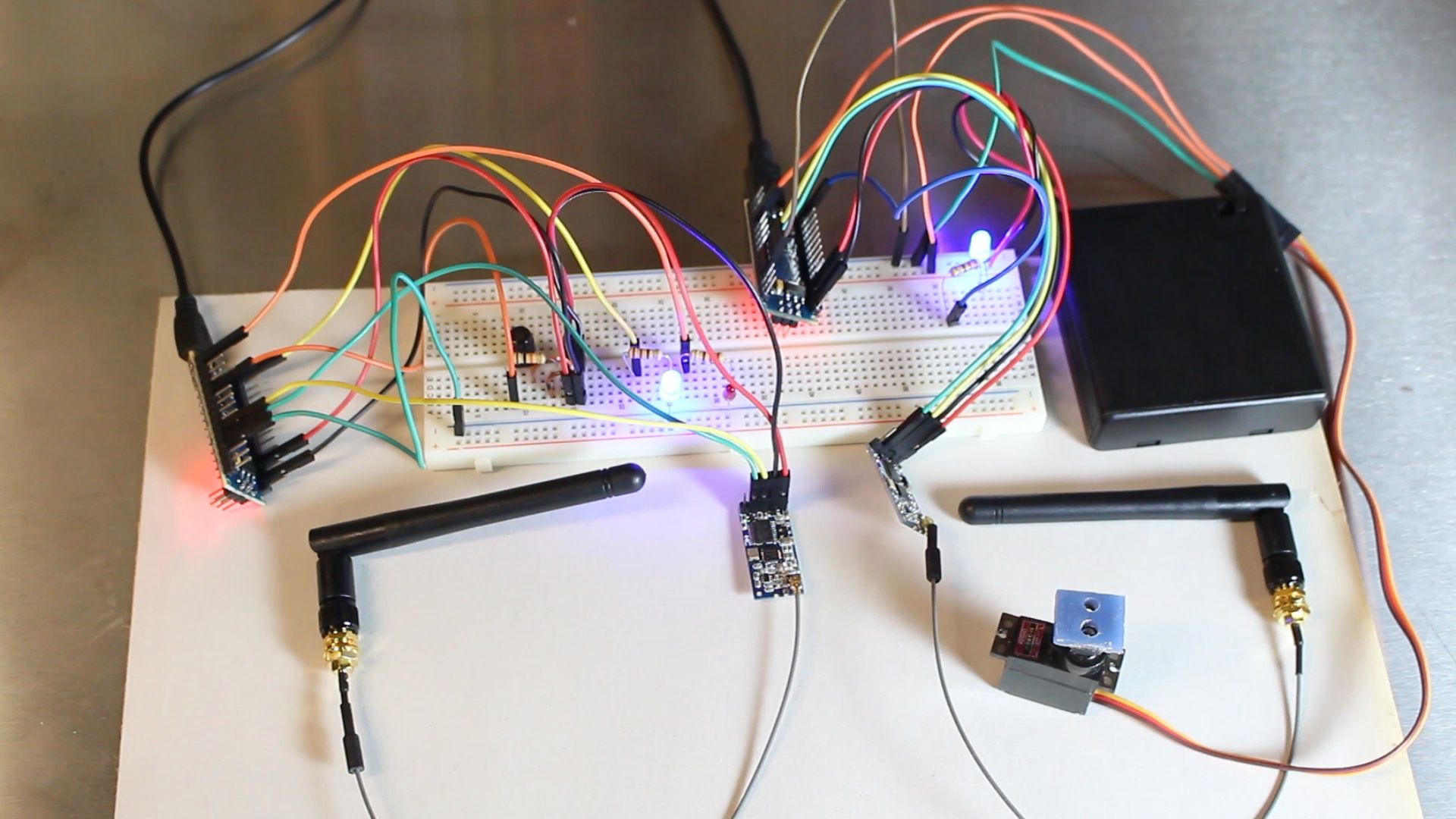 Long Range Dropping System for Drones With Arduino and HC-12 : 11 Steps ...