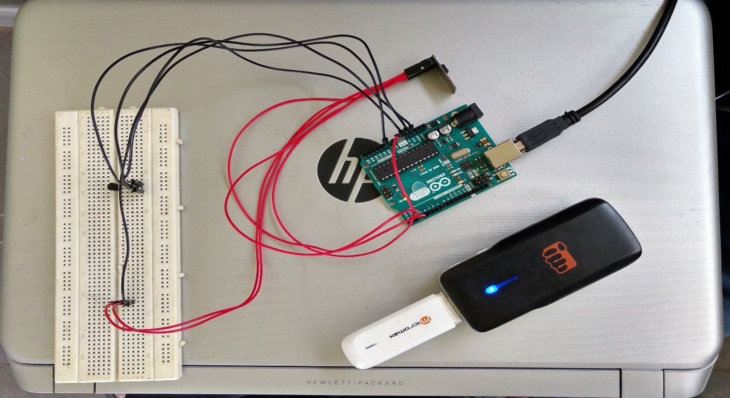 Temperature Sensing and Monitoring Using Arduino and Esp8266 : 4 Steps ...