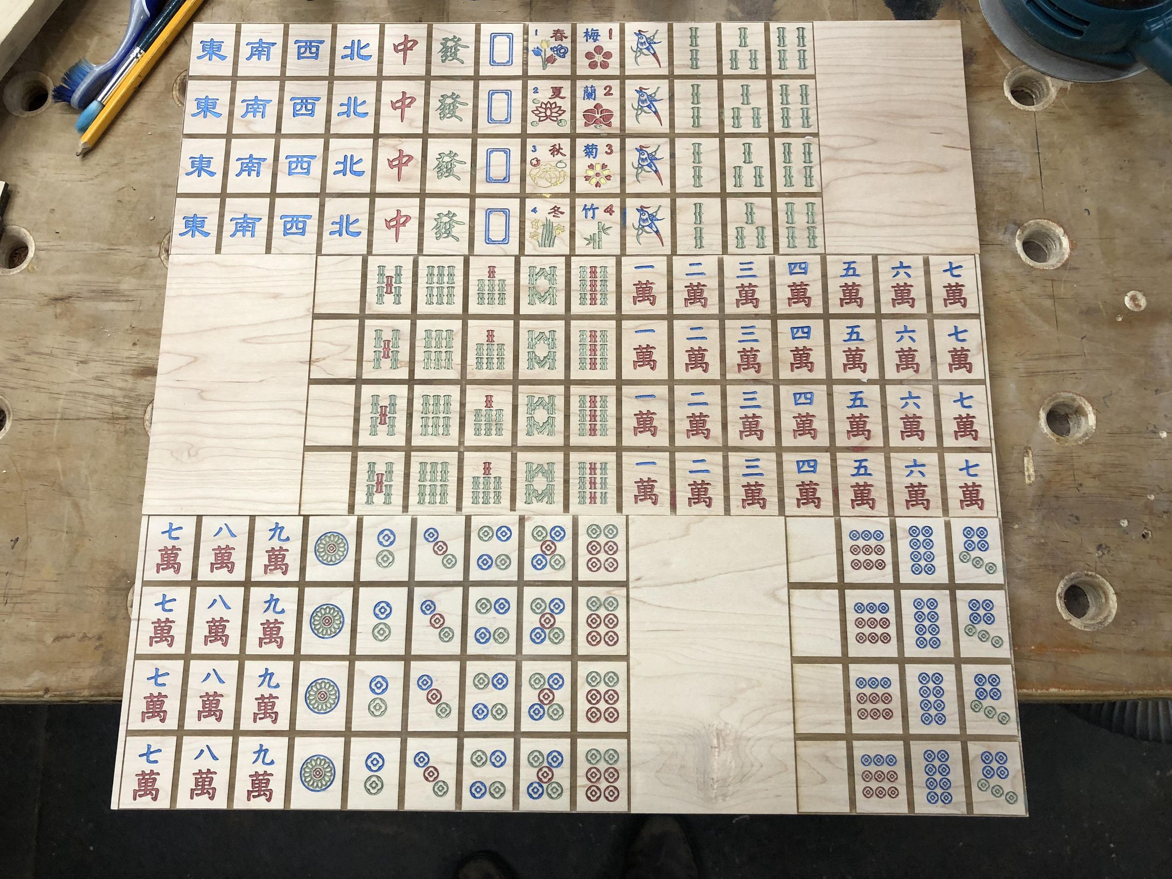 Wooden Mahjong Set : 11 Steps (with Pictures) - Instructables