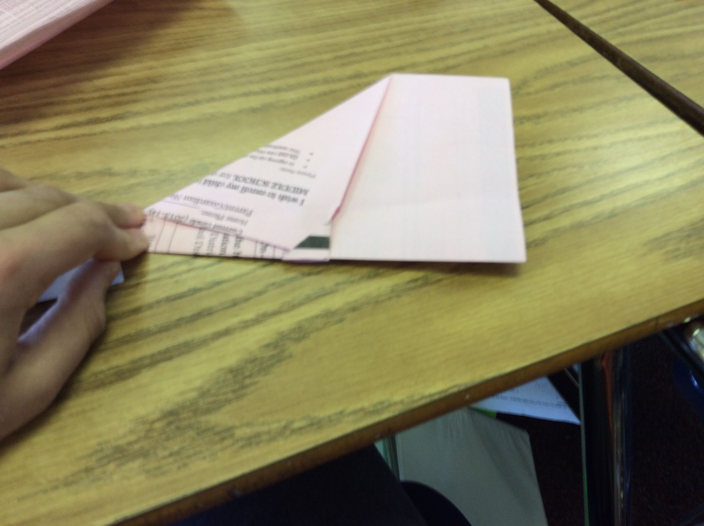 Nakamura Lock Paper Airplane : 6 Steps - Instructables