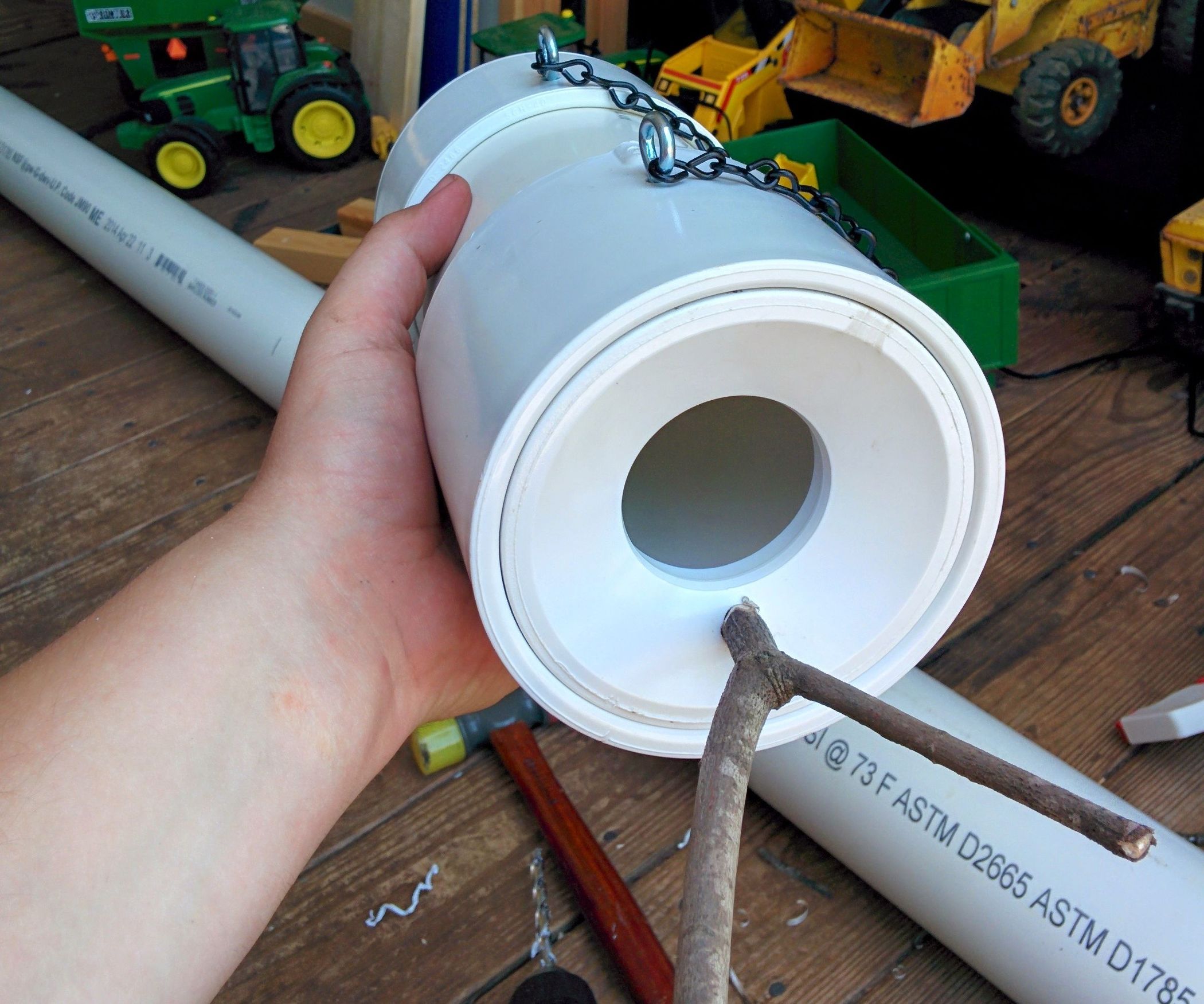 EZ PVC Bird House : 6 Steps - Instructables