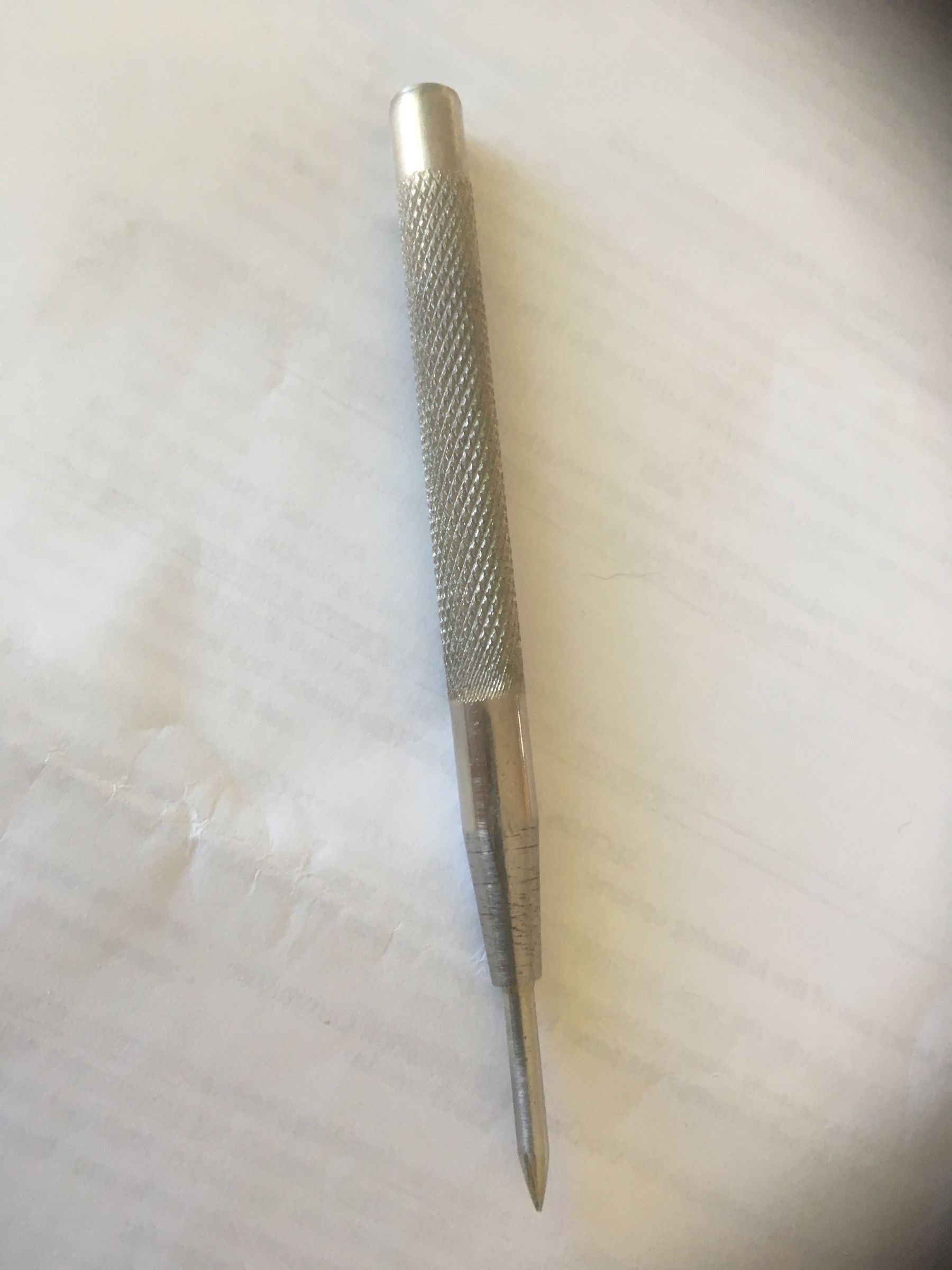 Knurled Steel Scriber : 4 Steps (with Pictures) - Instructables