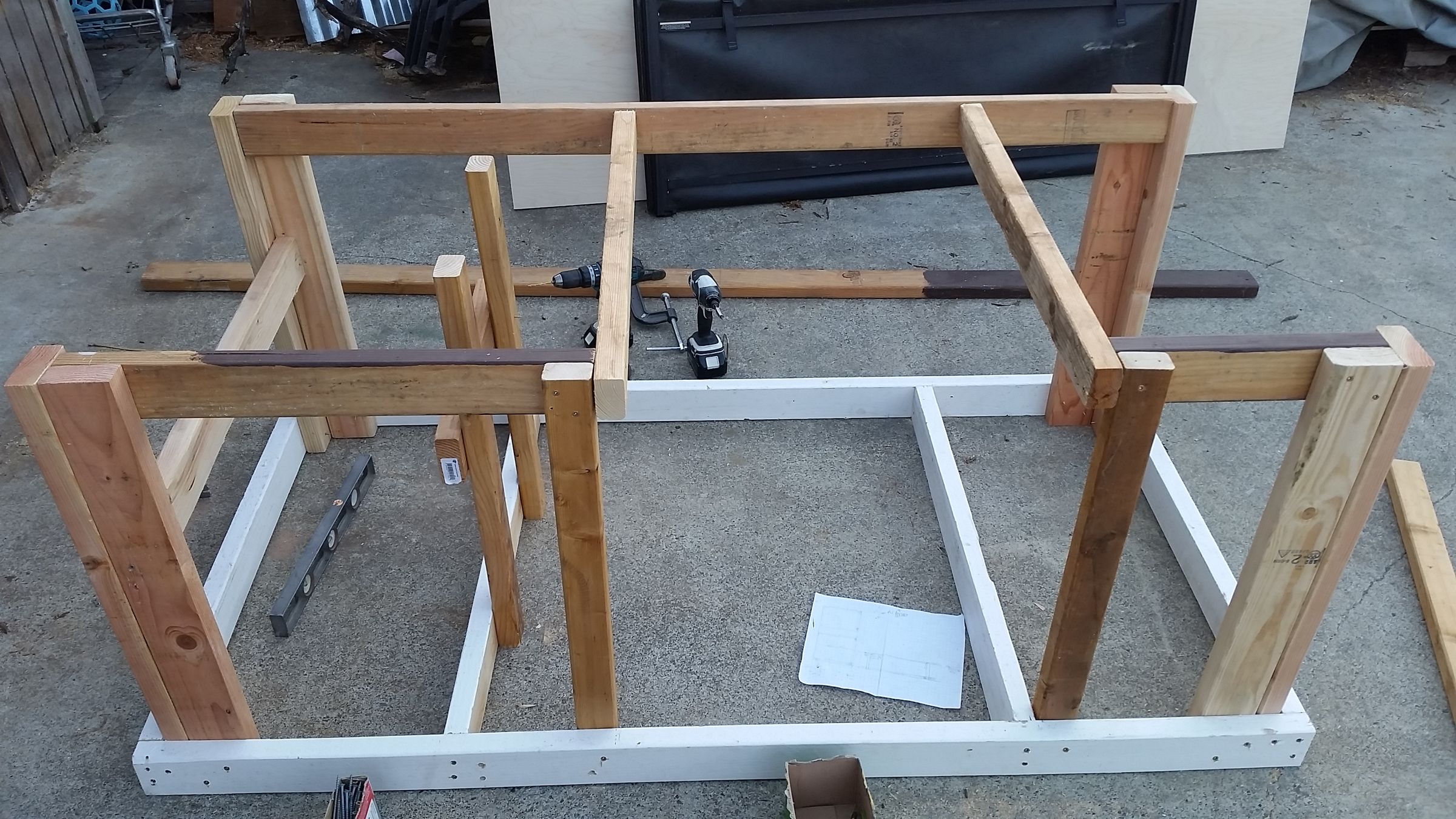 Mobile Workbench With Built-in Table & Miter Saws : 8 Steps (with ...
