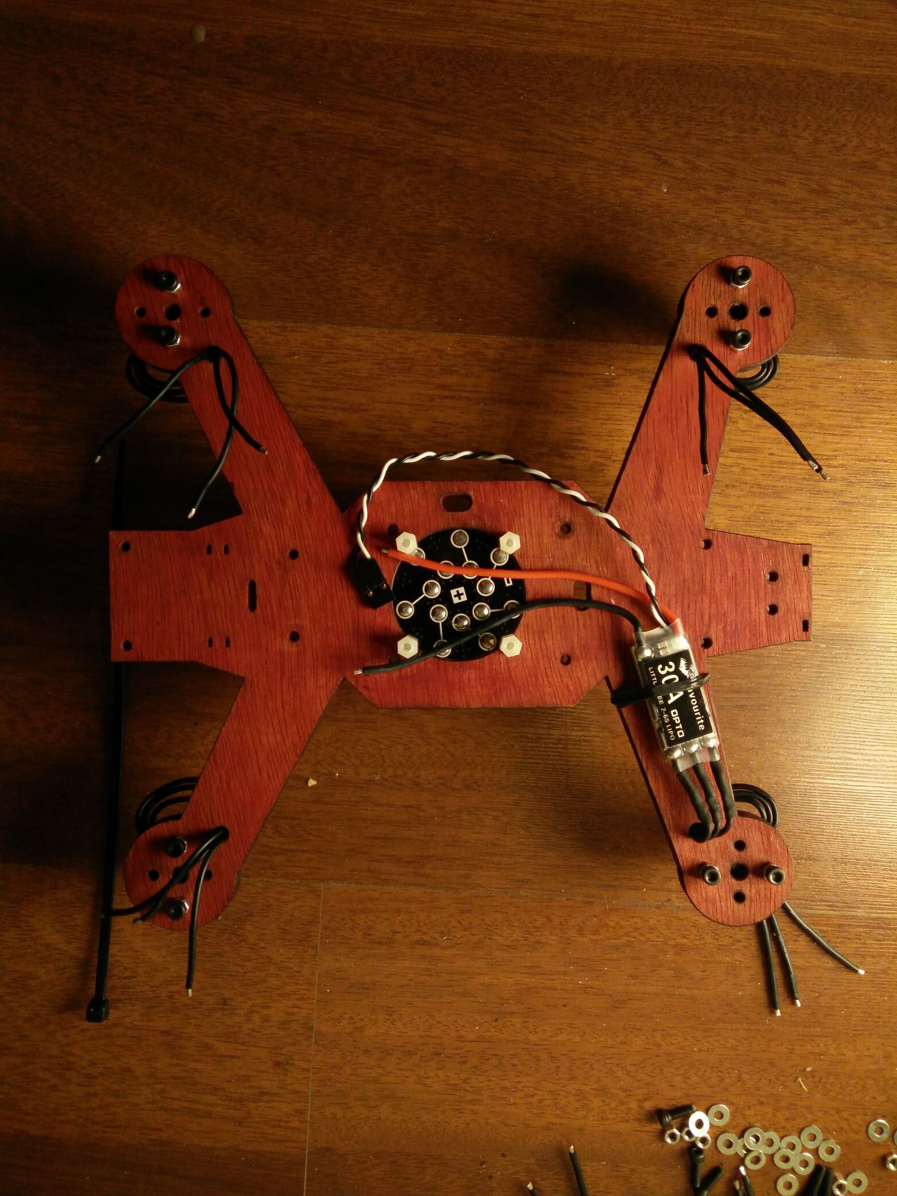 The 240 Class Laser Cut FPV Mini-Quadcopter! : 27 Steps (with Pictures ...