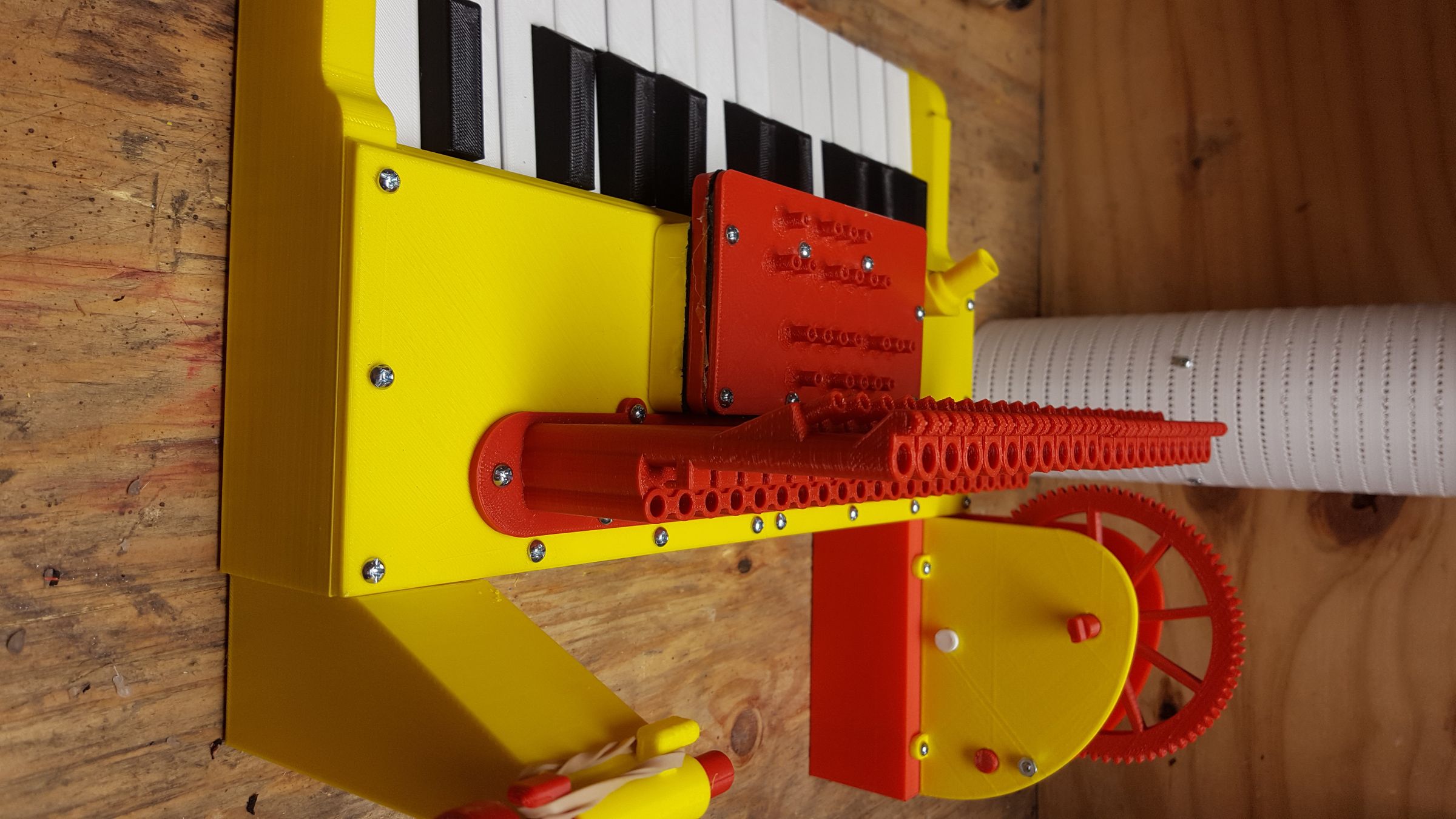 Crank-Powered, Music Roll Organ : 13 Steps (with Pictures) - Instructables