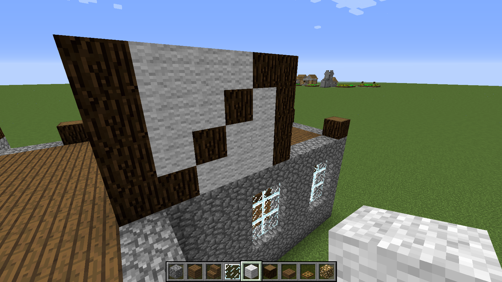 Half-Timbered Minecraft House : 5 Steps - Instructables