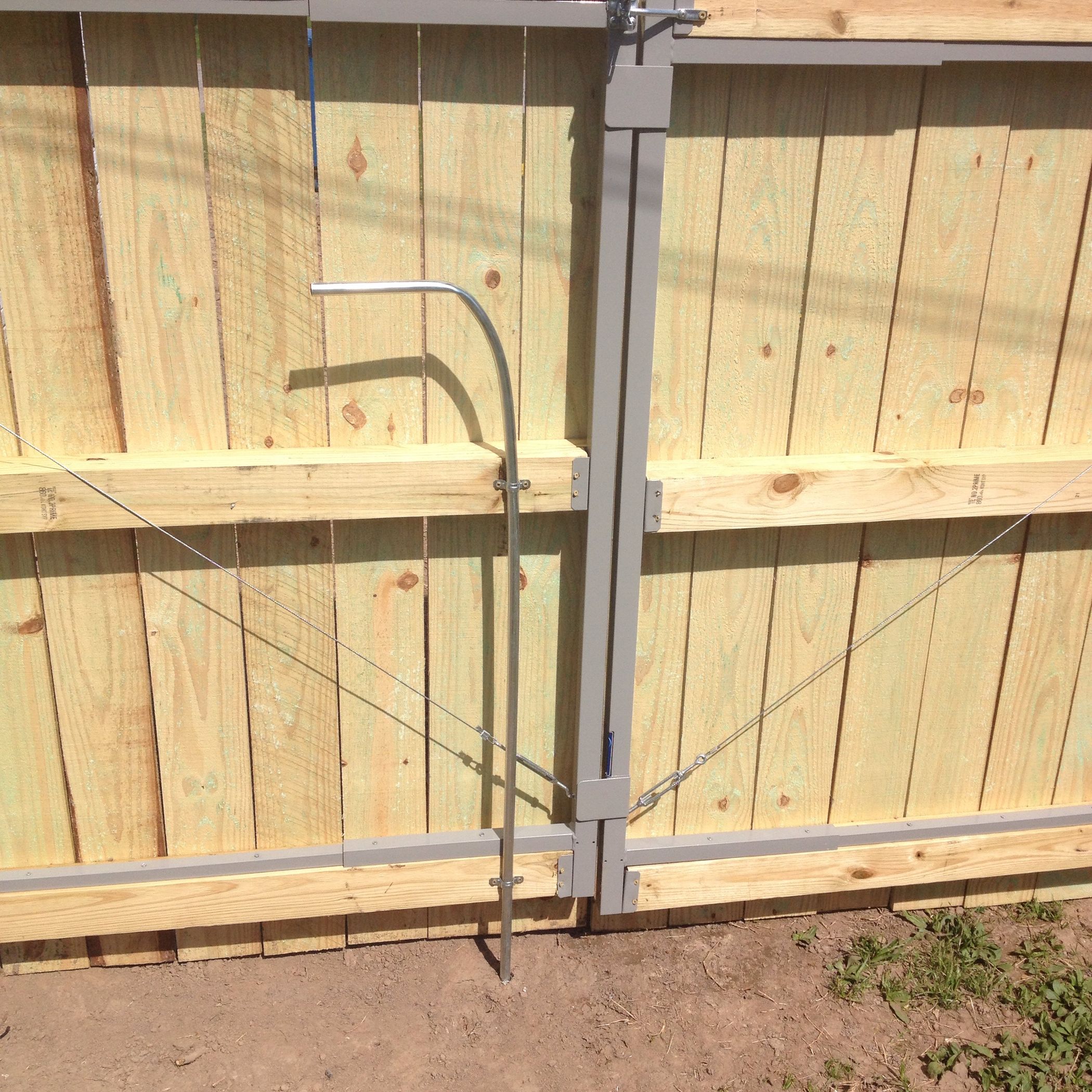 Tall Drop Rod for Fence Gate - Instructables