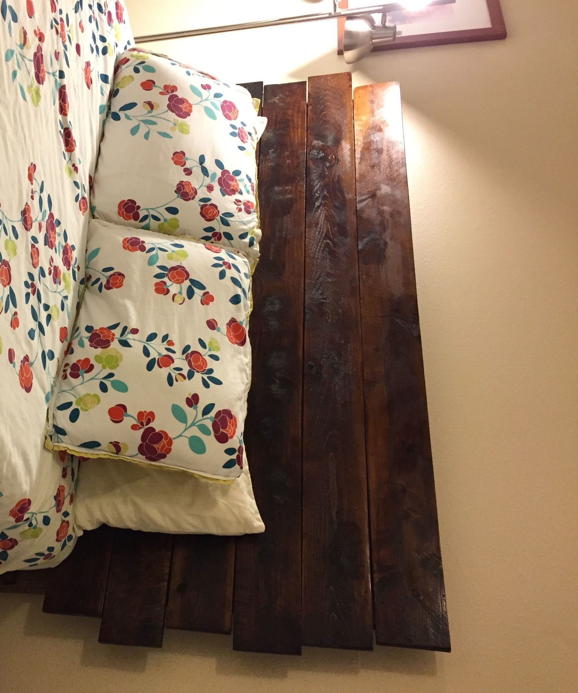 How to Make a Reclaimed Wooden Headboard : 6 Steps (with Pictures ...
