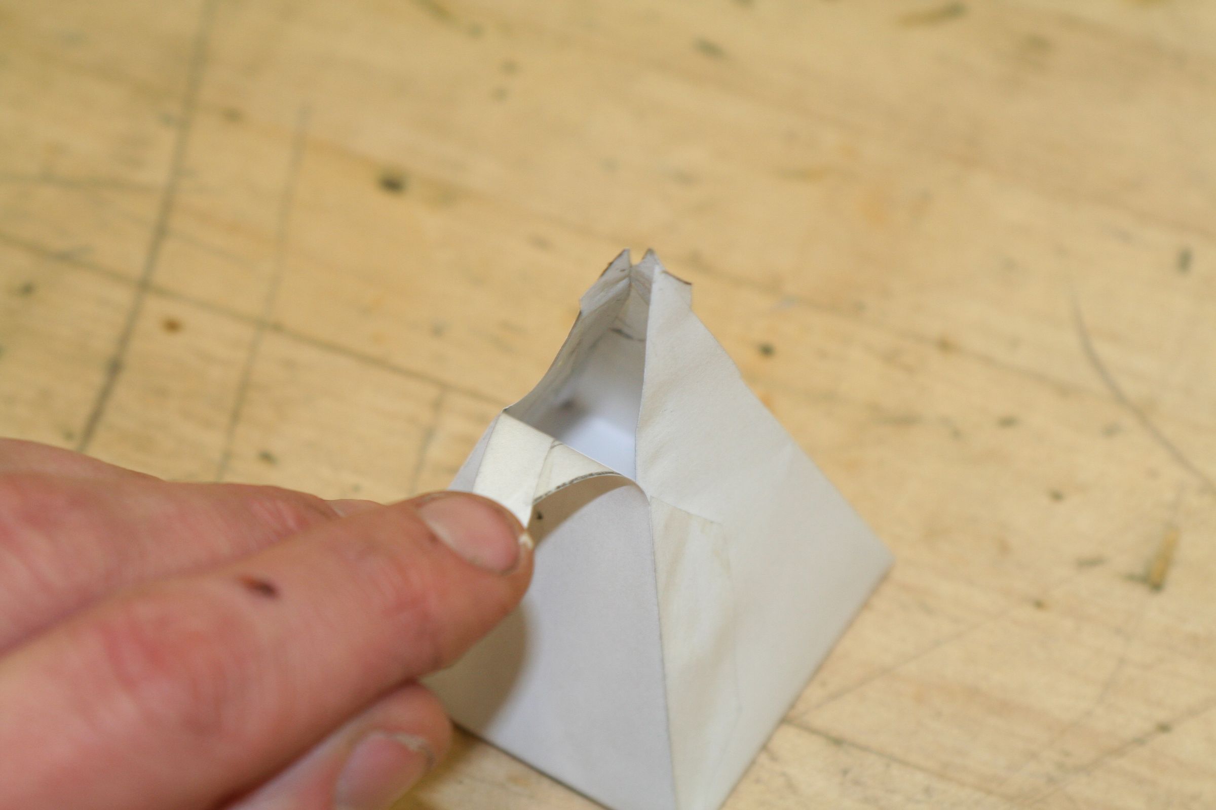 Perfect Paper Pyramid: More Practice With Project Layout. : 8 Steps ...