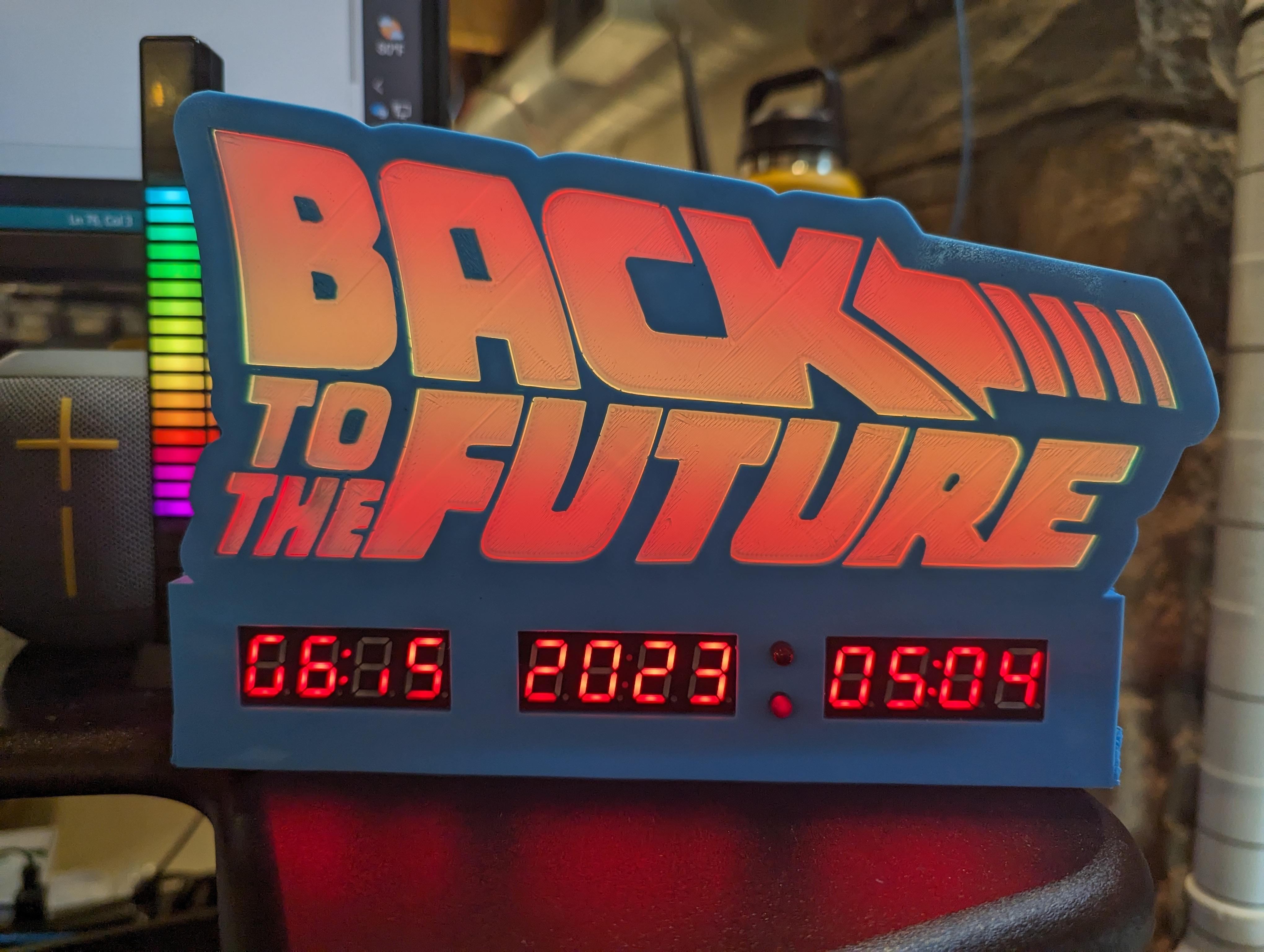 Back to the Future Lamp & Clock : 19 Steps (with Pictures) - Instructables