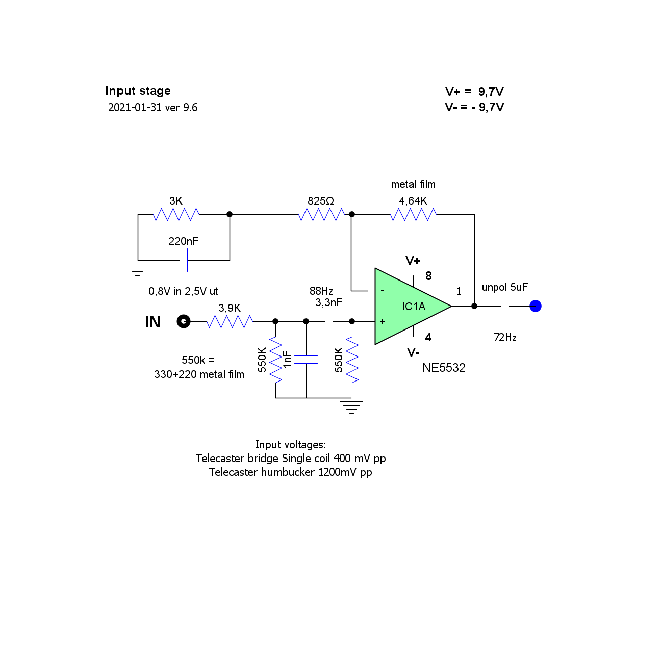 Tabletop Multi Guitar Effect With Compressor, CMOS Overdrive ...