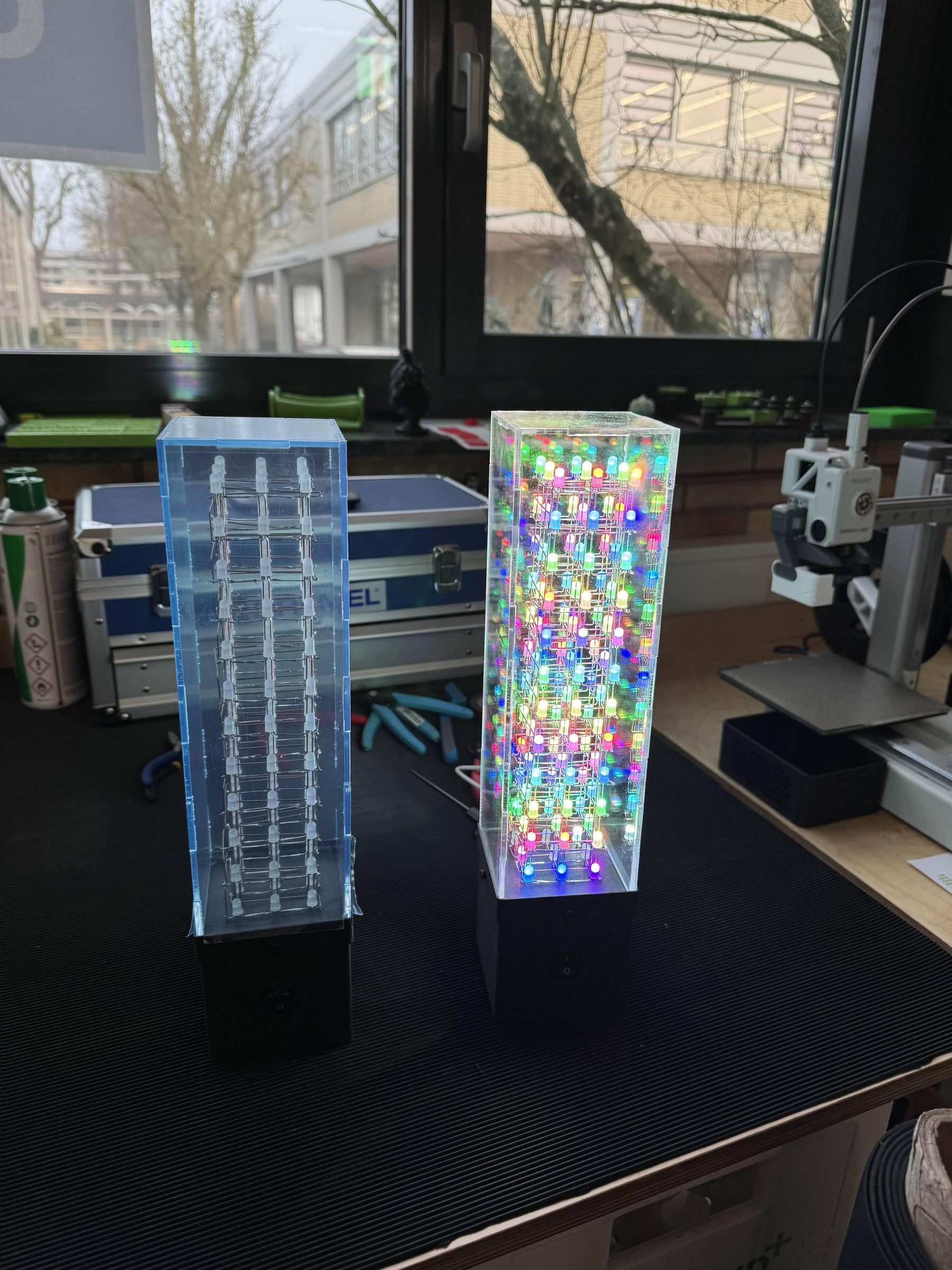3D Tetris on a 3x3x12 LED Matrix : 6 Steps (with Pictures) - Instructables