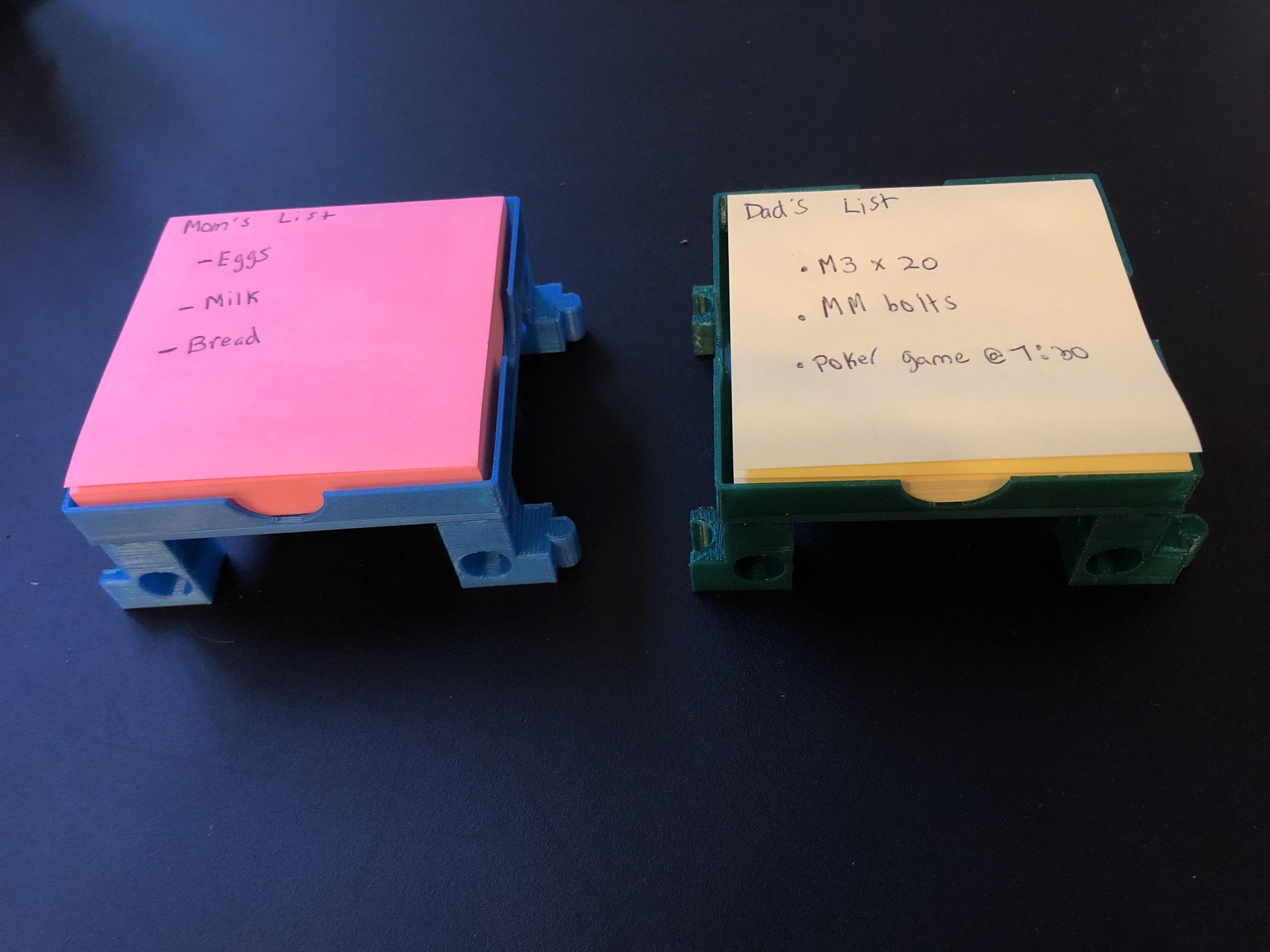 3D Sticky Notes Holder Using Tinkercad Codeblocks : 14 Steps (with ...