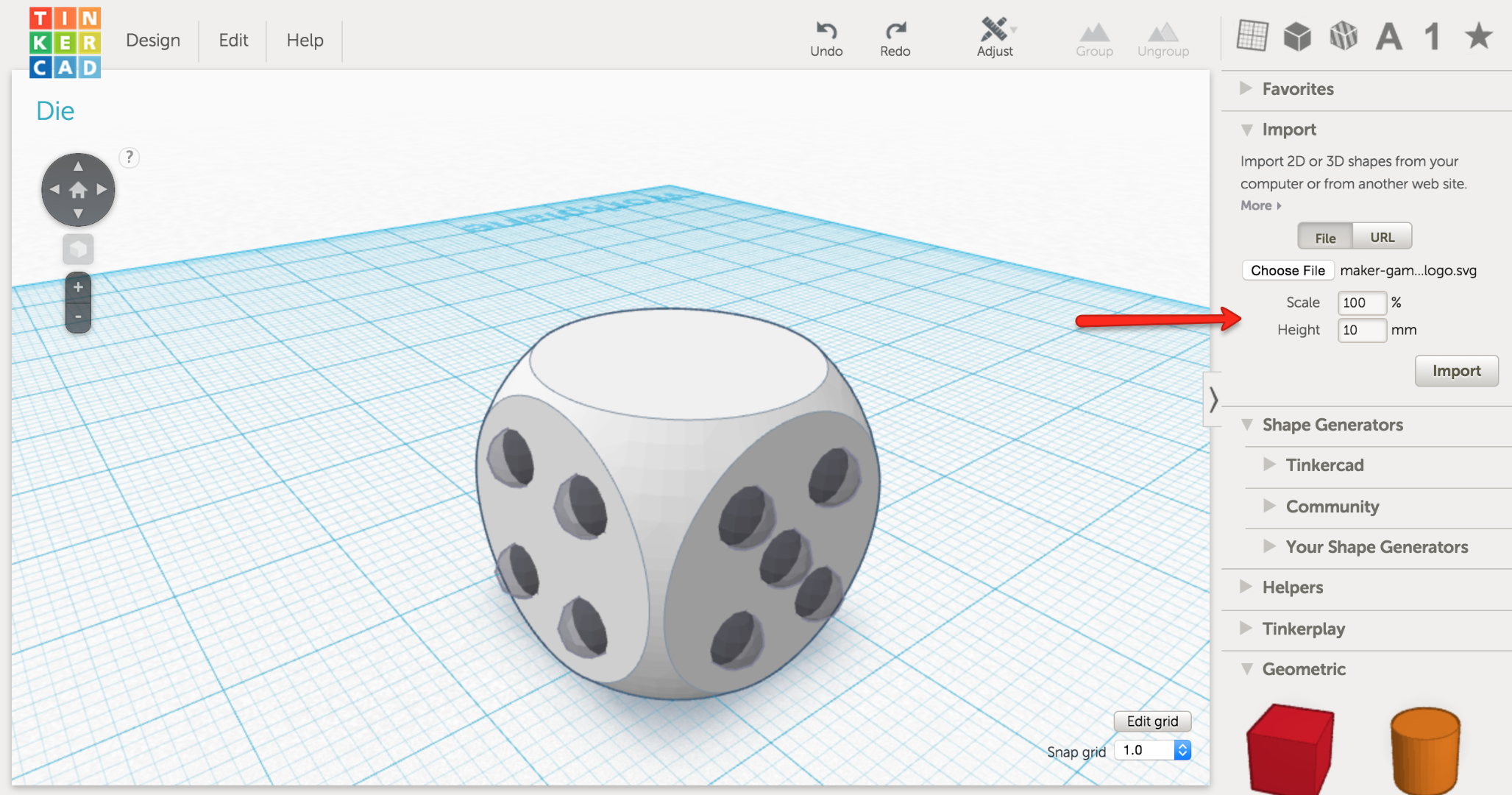 Create Custom 3D Printable Dice : 6 Steps (with Pictures) - Instructables