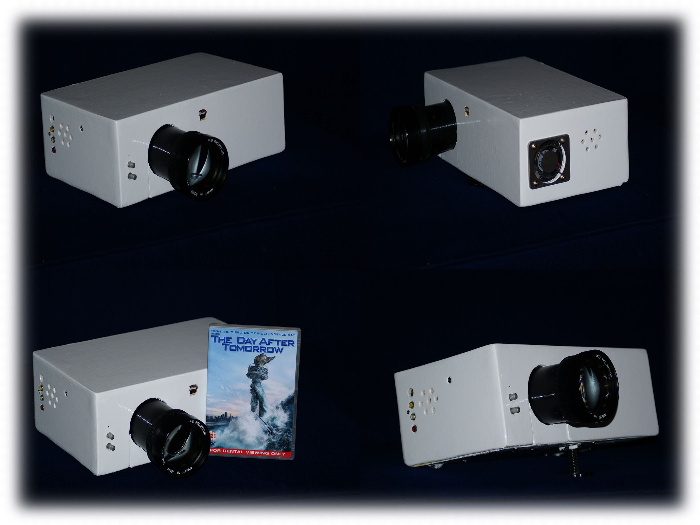 DIY Multimedia LED Projector (video Manual) : 23 Steps (with Pictures ...