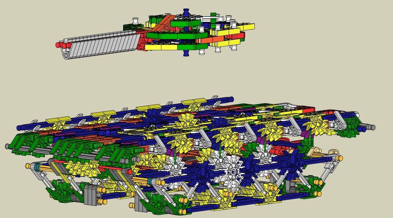 K'nex E.U. Tank : 4 Steps - Instructables