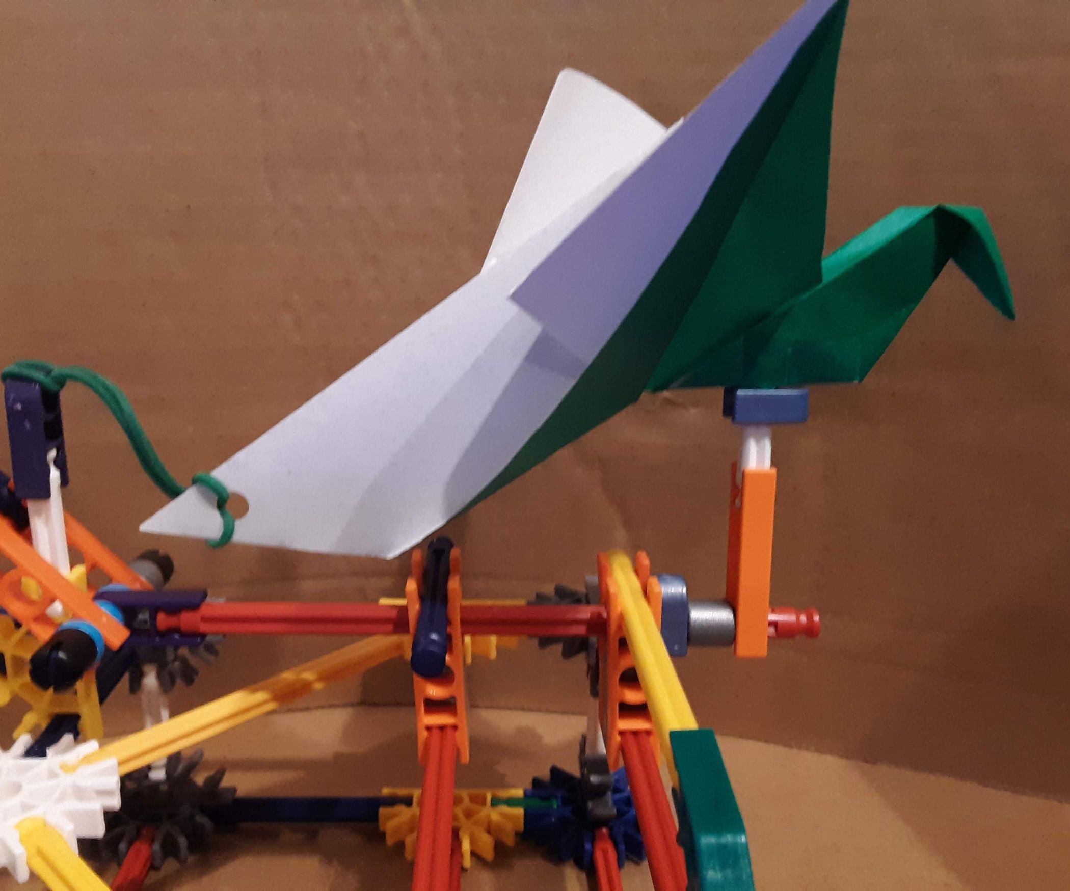 Control This Origami Flapping Bird With Your Phone : 12 Steps ...