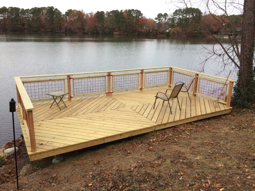 Deck Railing With Hogwire Panels : 12 Steps (with Pictures) - Instructables