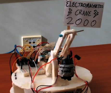 ElectroMagnetic Crane 2000 : 8 Steps - Instructables