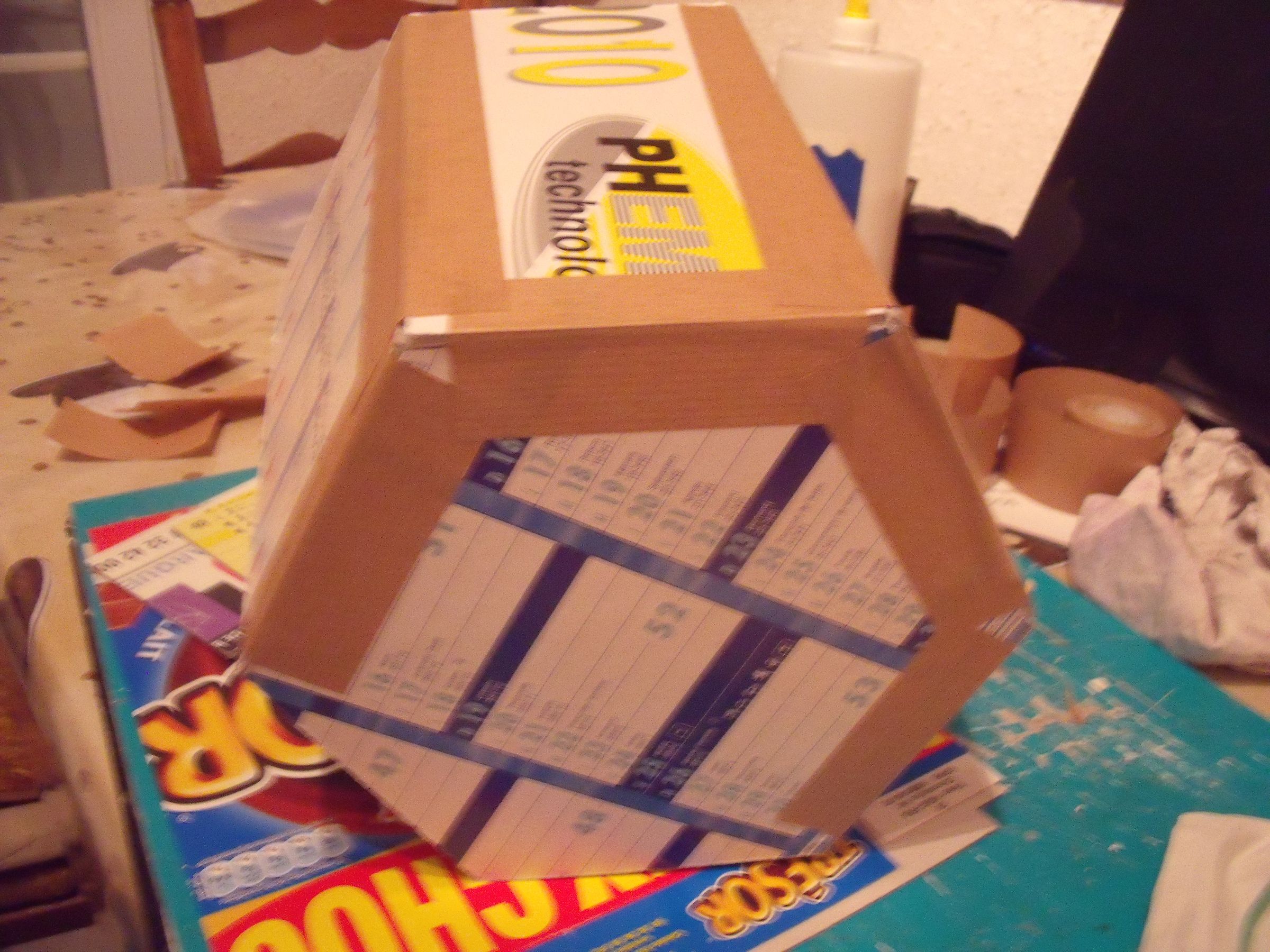 How to Make a Dustbin in Cardboard? : 7 Steps - Instructables