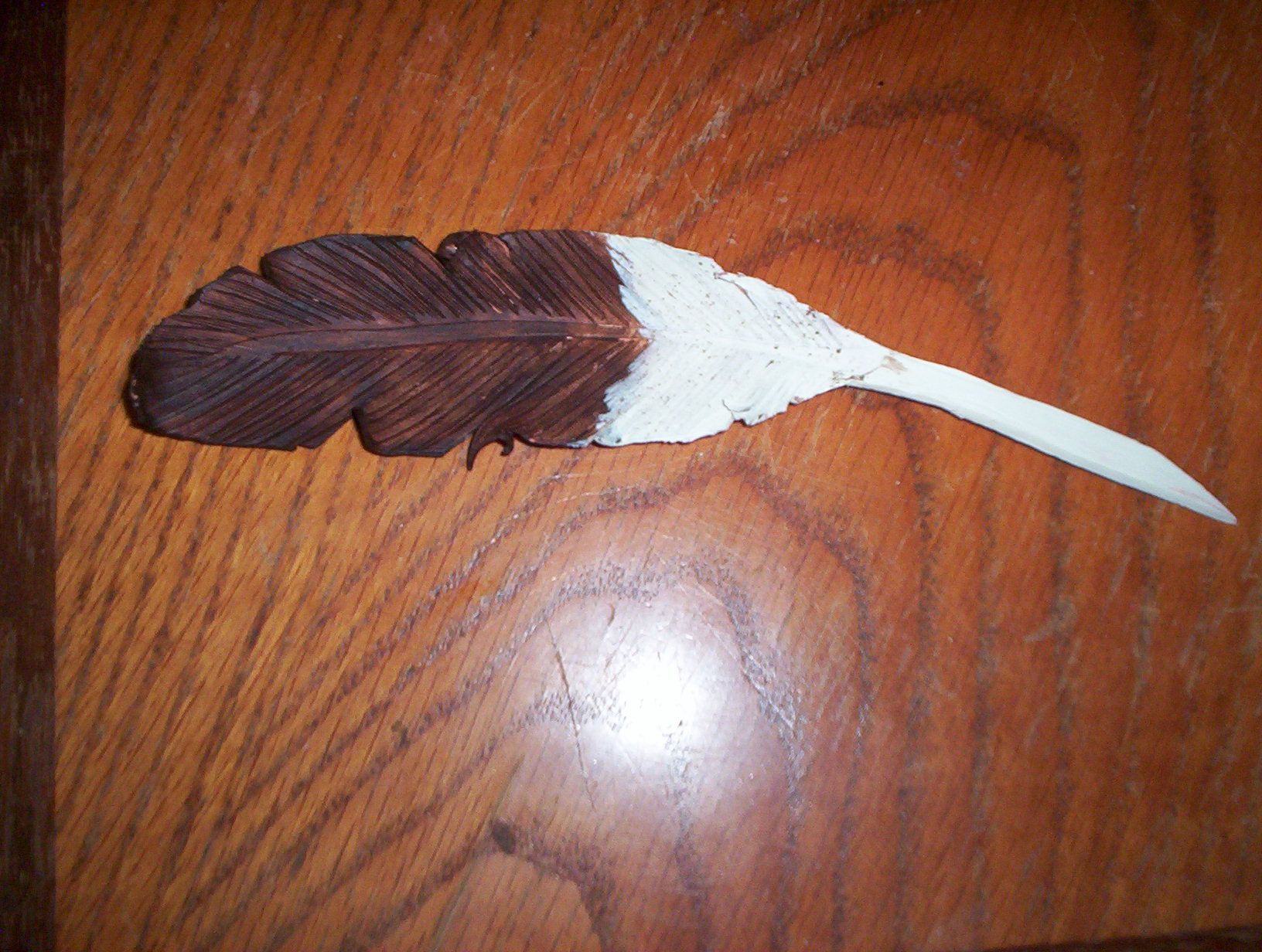 Leather "Eagle" Feather : 11 Steps - Instructables