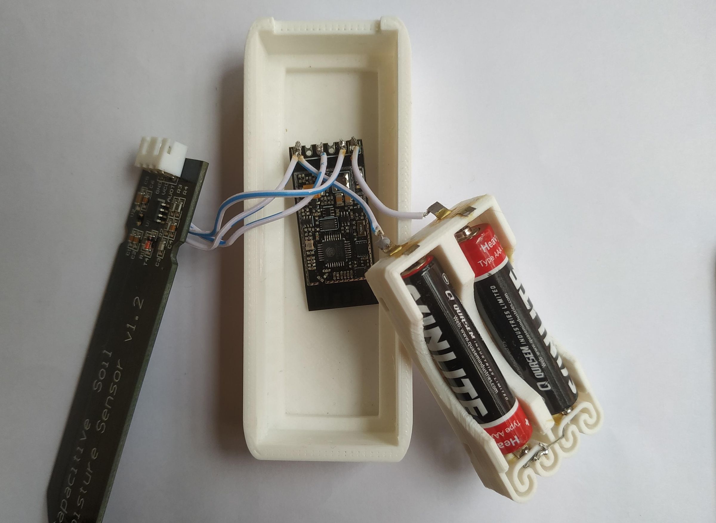 Plant Care Device (2 Years From 2 AAA Battery!!!) : 7 Steps (with ...