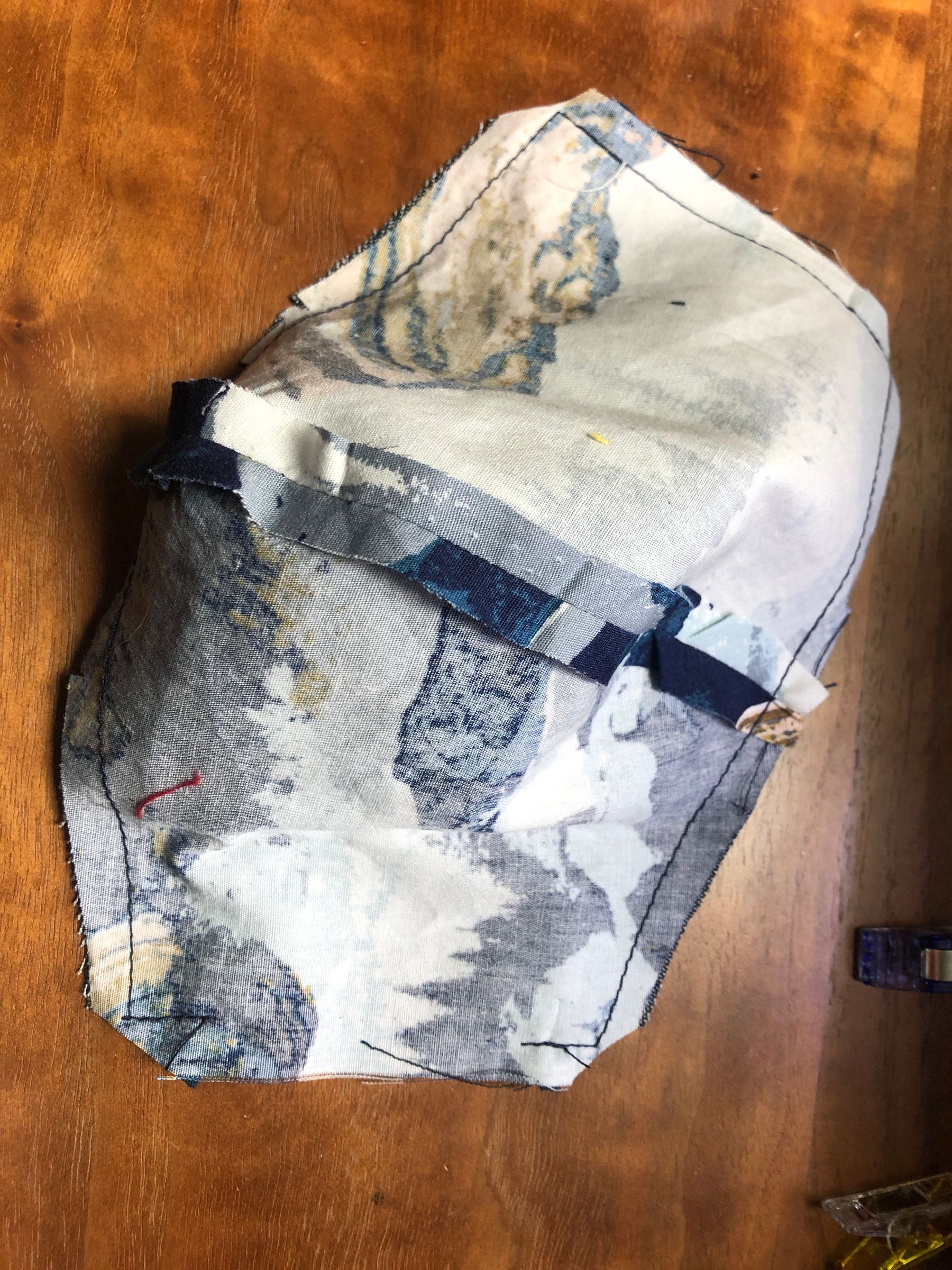 Olson Mask for PPE With Optional Filter Pocket : 13 Steps (with ...