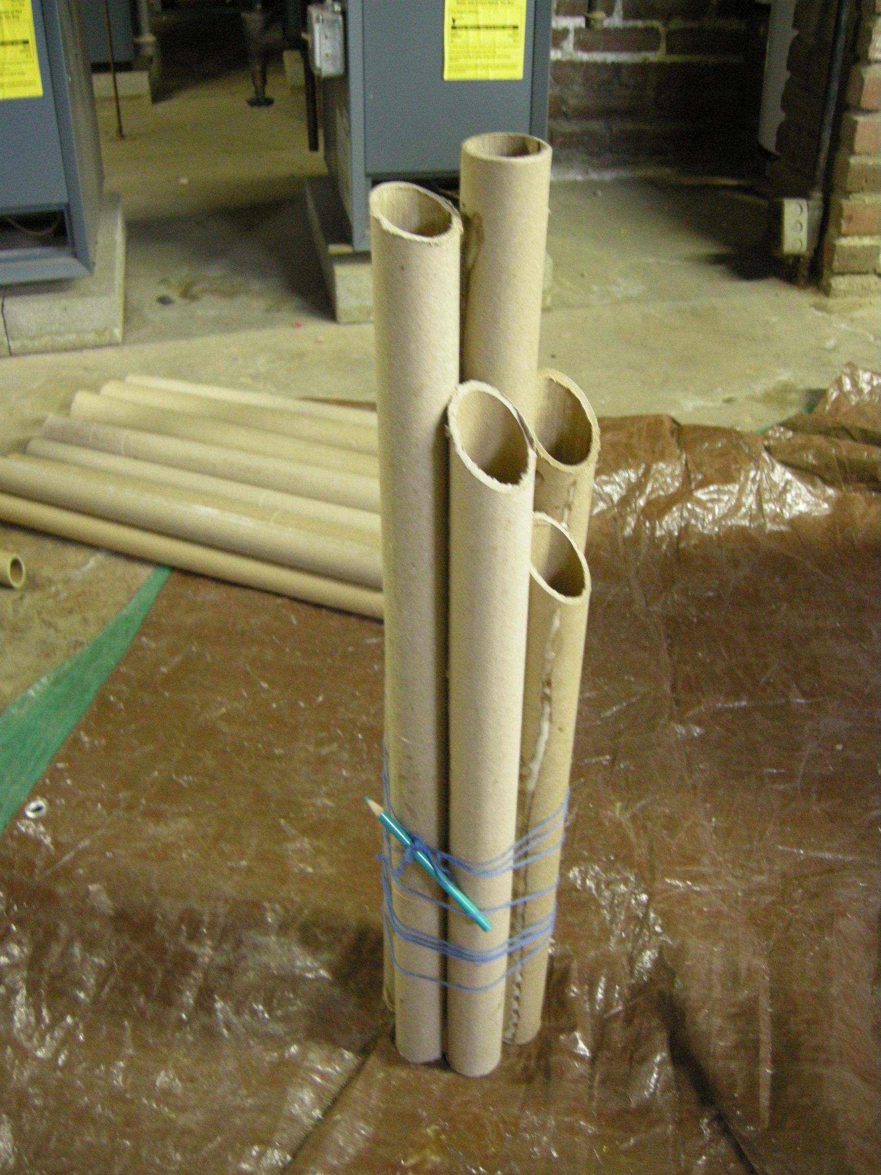 Pipe-organ-inspired Cardboard Tube Table : 6 Steps - Instructables