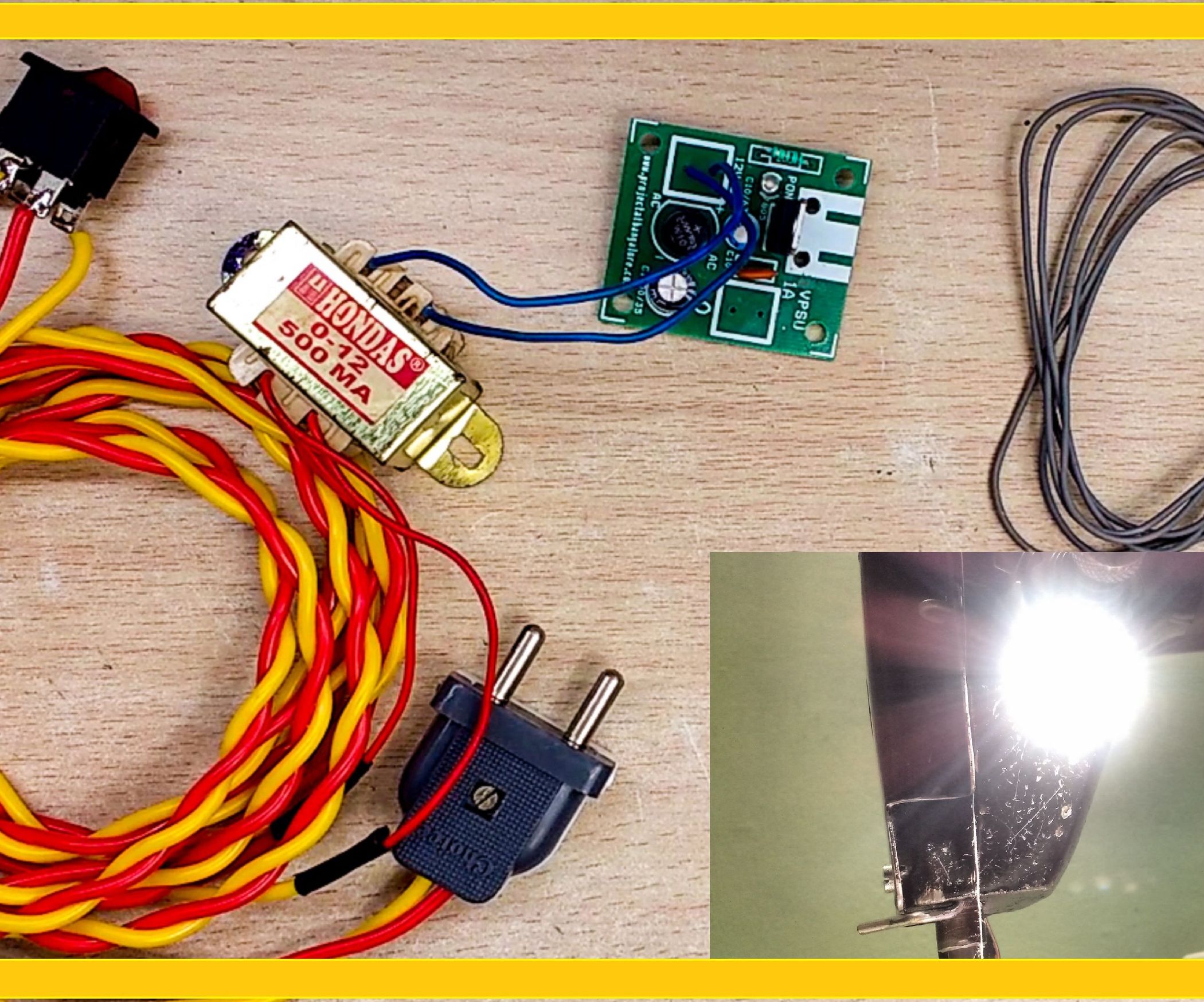 How to Make a Worktable Lighting : 4 Steps (with Pictures) - Instructables